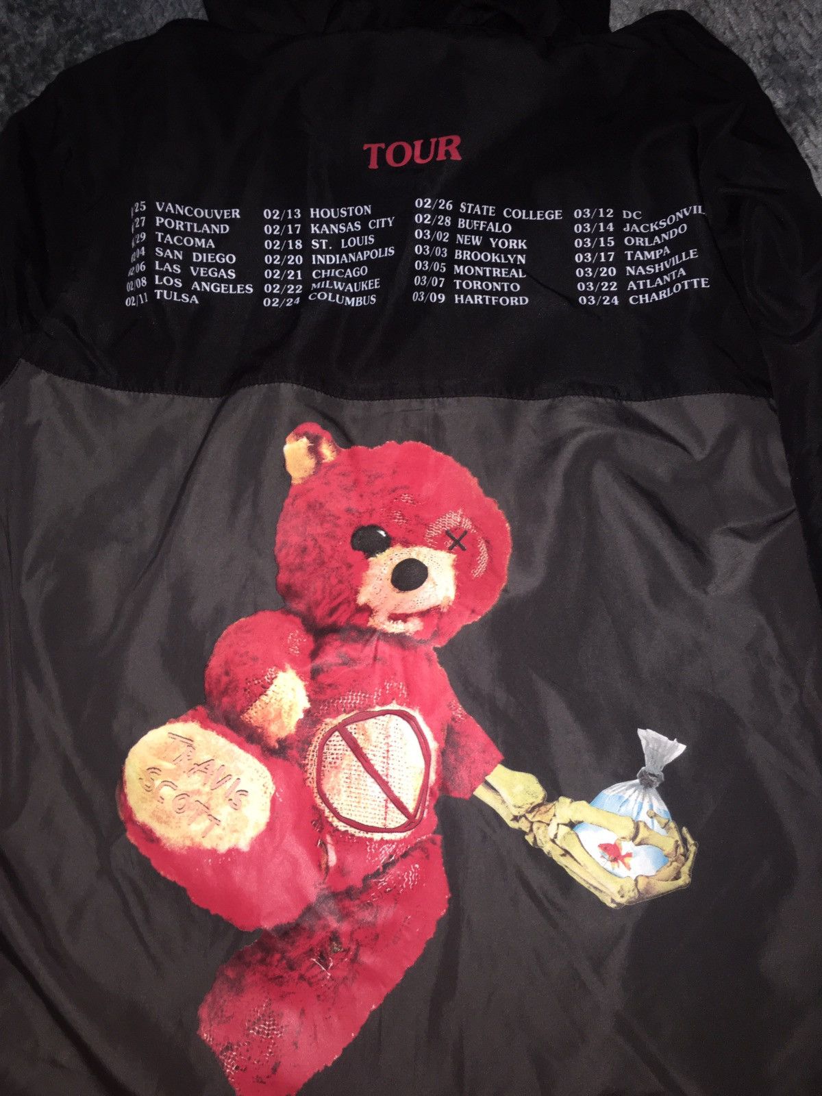 Travis Scott Astroworld Windbreaker Jacket Zip | Grailed