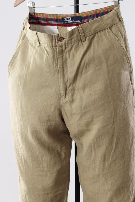 Polo Ralph Lauren Mens POLO RALPH LAUREN Pants Trousers Linen E0766 ...