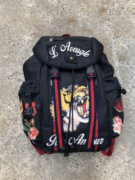 Gucci Gucci backpack tiger | Grailed