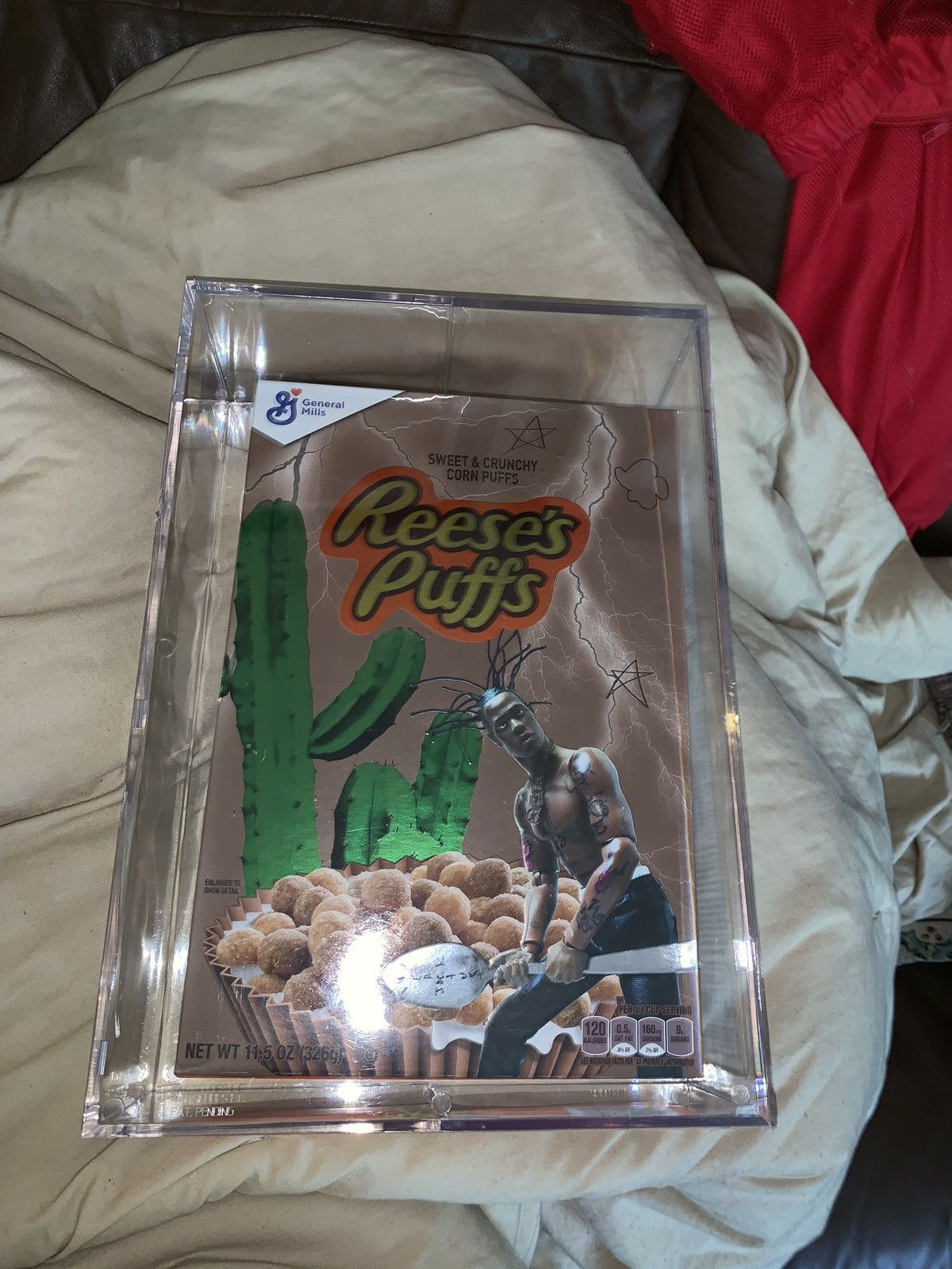 Travis Scott Travis Scott x Reese’s Puff Limited Edition Cereal Box ...