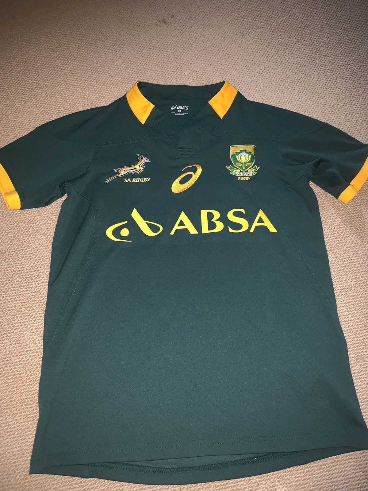 Asics Springboks Jersey | Grailed