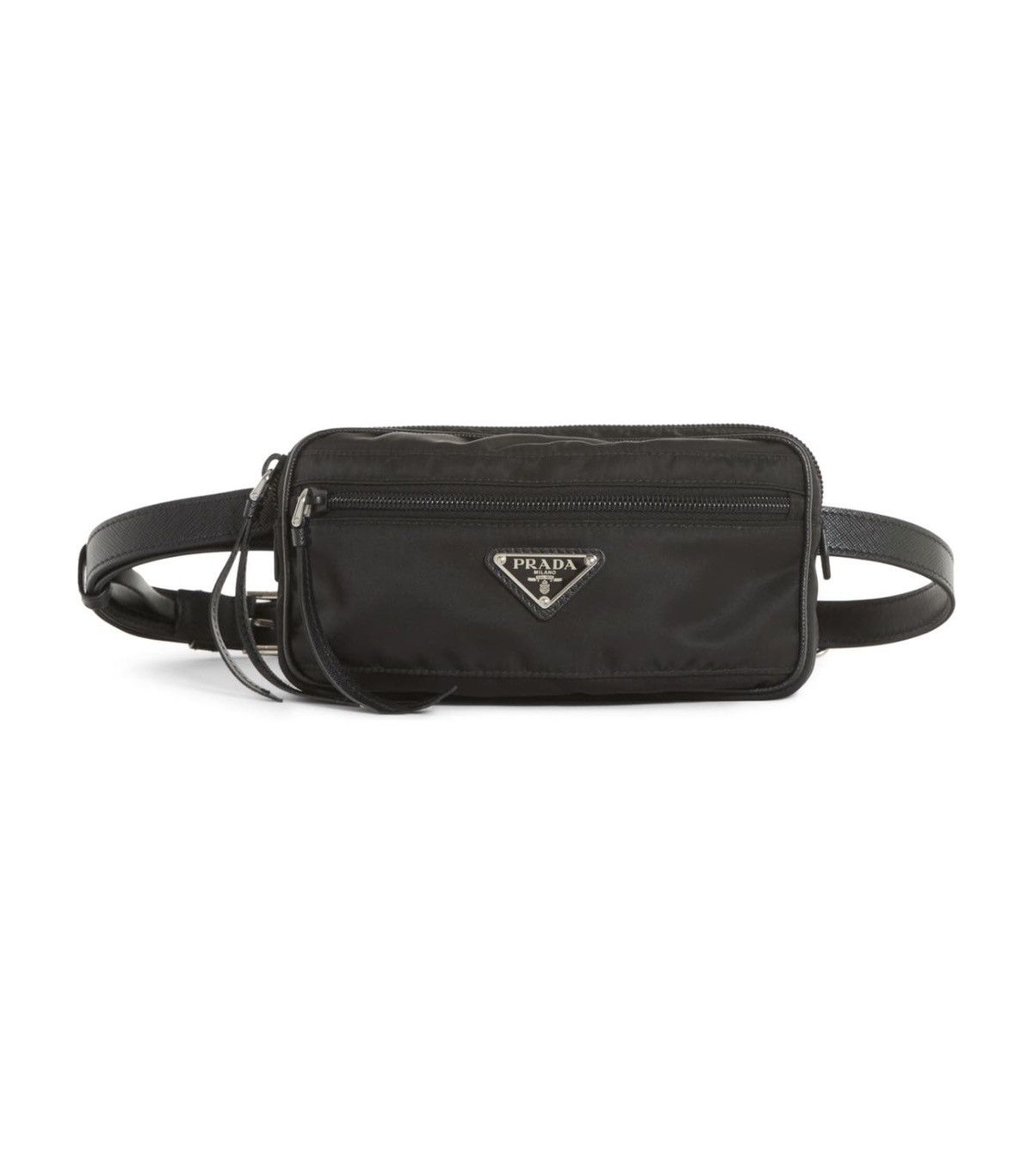 Prada Prada Black Nylon Fanny Pack/Belt Bag | Grailed