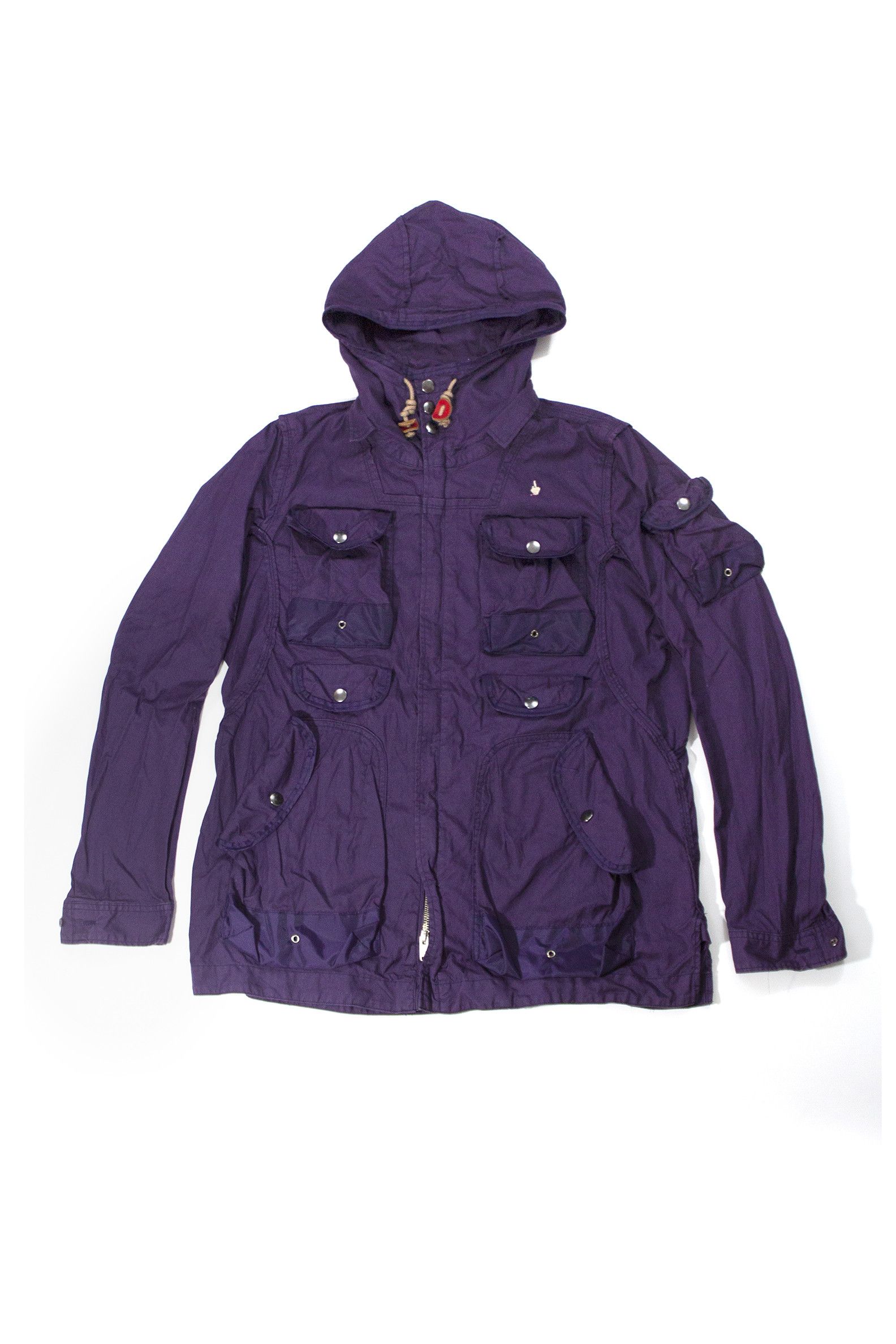 Undercover FINAL DROP SS13 Military Cargo Tech Jacket | Grailed