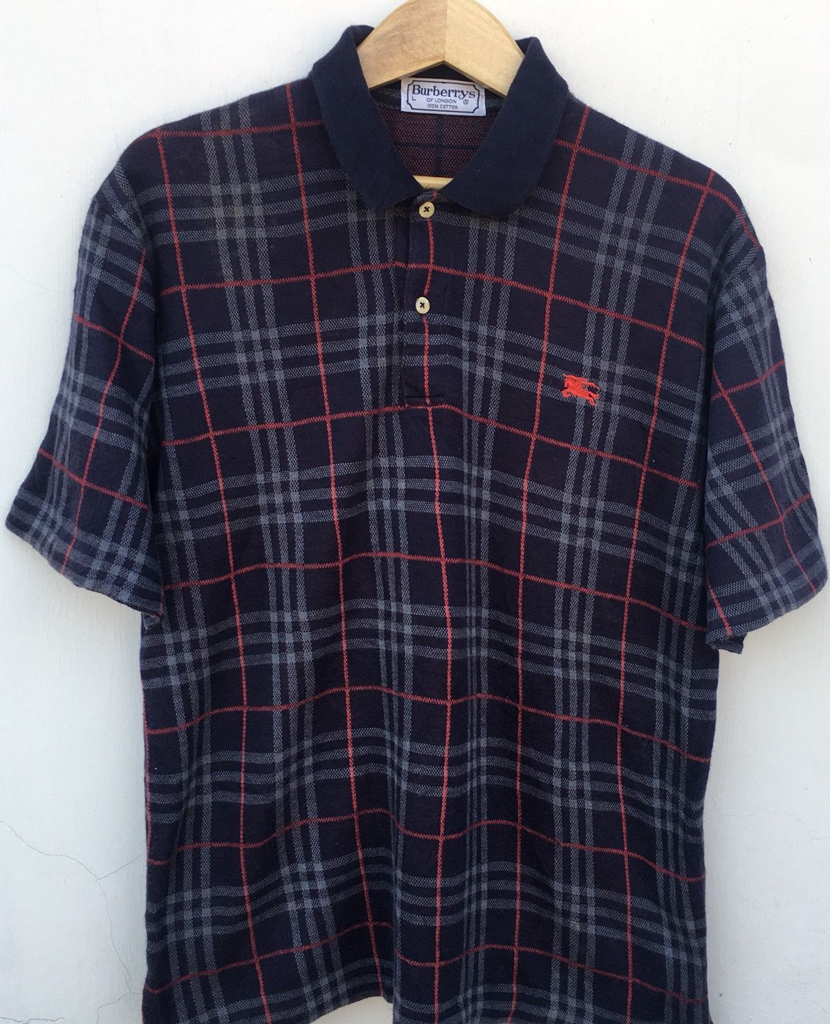 Burberry Prorsum Burberry Prorsum Polo Shirt Motif Novachek Logo | Grailed