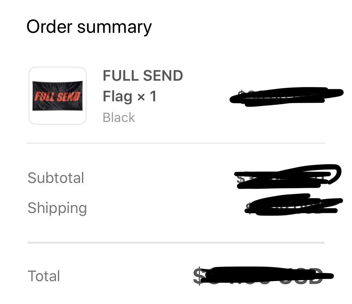 Supreme Nelk Boys Full Send Flag | Grailed