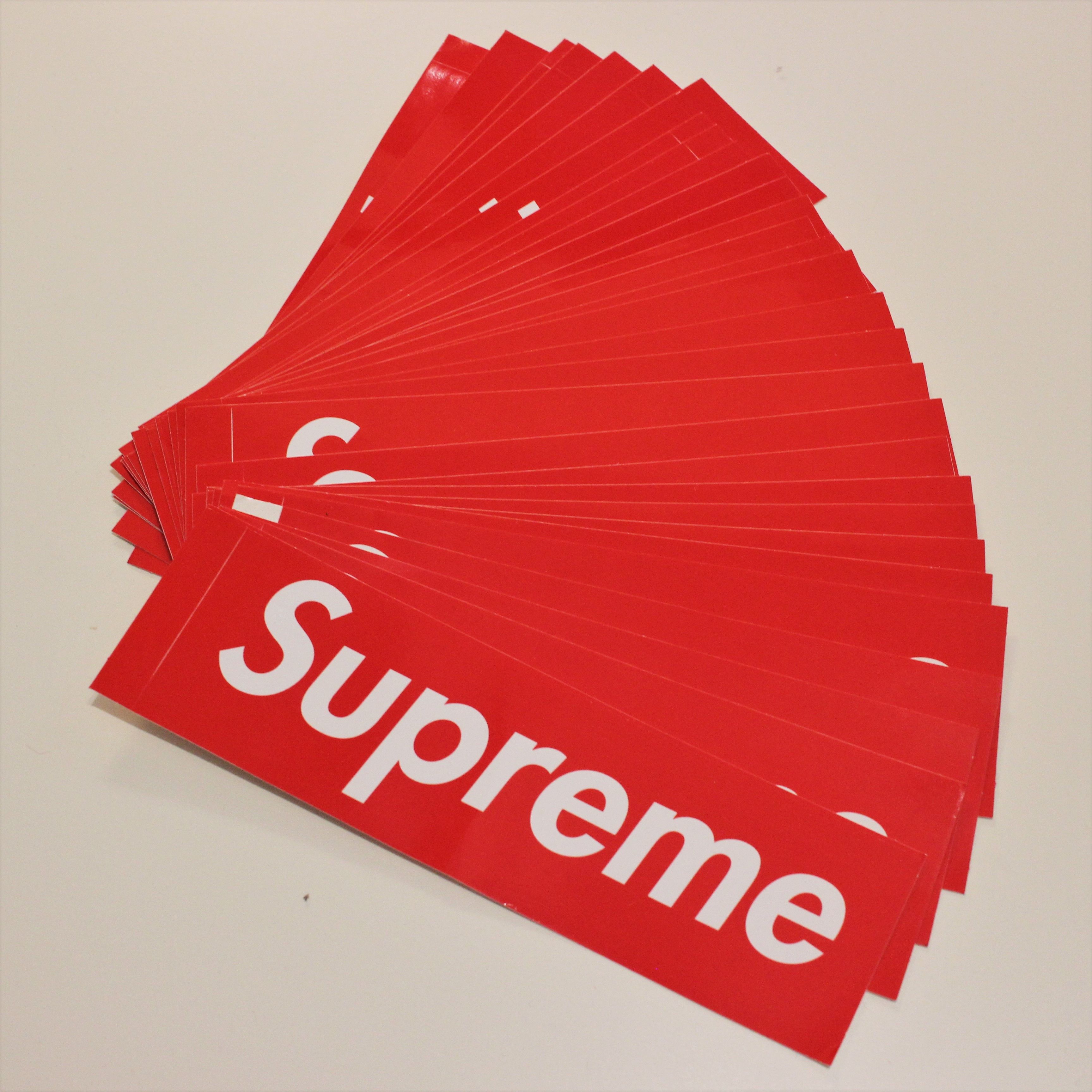 Supreme 30 Supreme Box Logo Stickers Bogo Bogos Sticker | Grailed