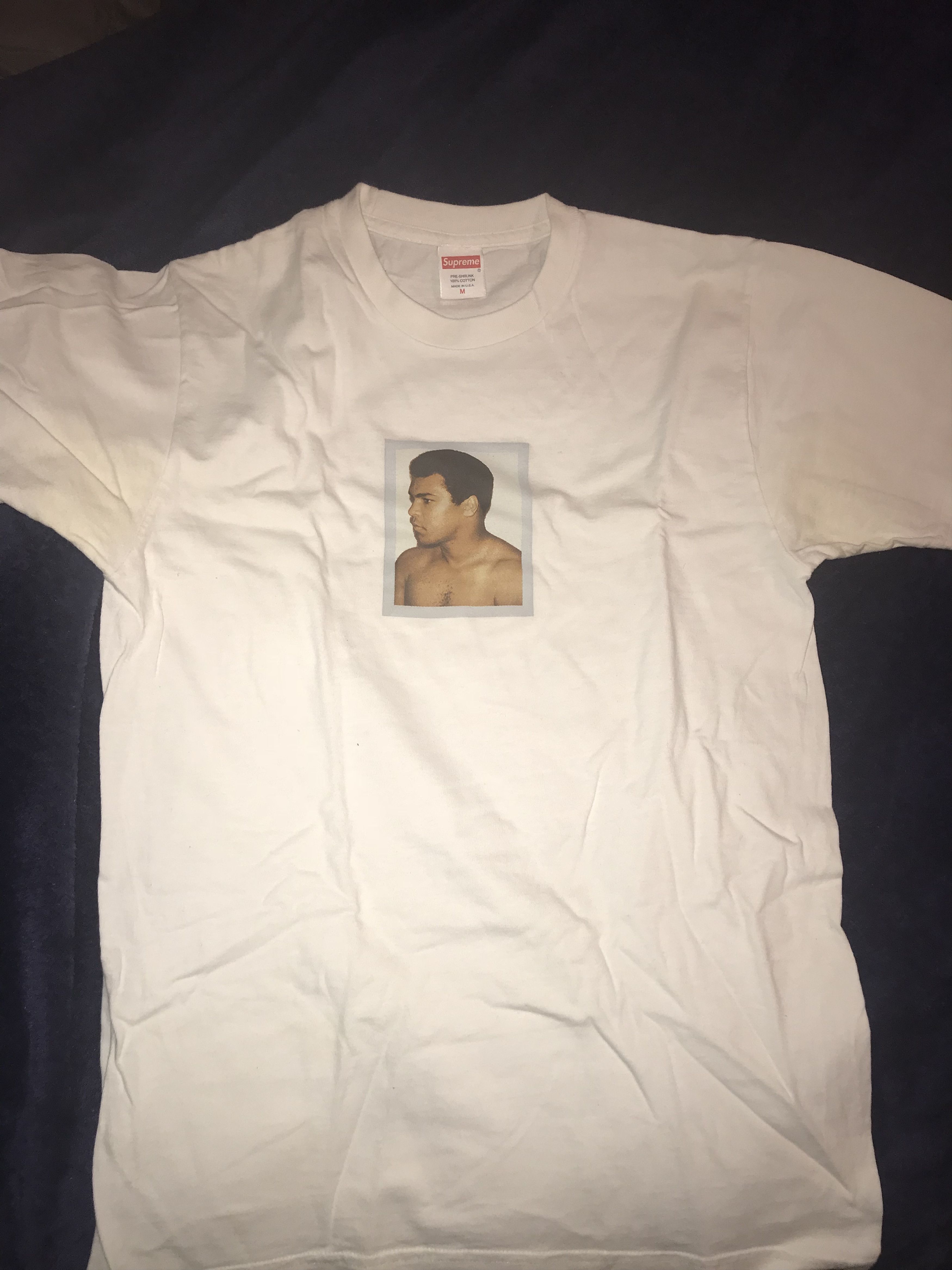Andy Warhol × Muhammad Ali × Supreme Supreme Muhammad Ali Tee SS16 ...