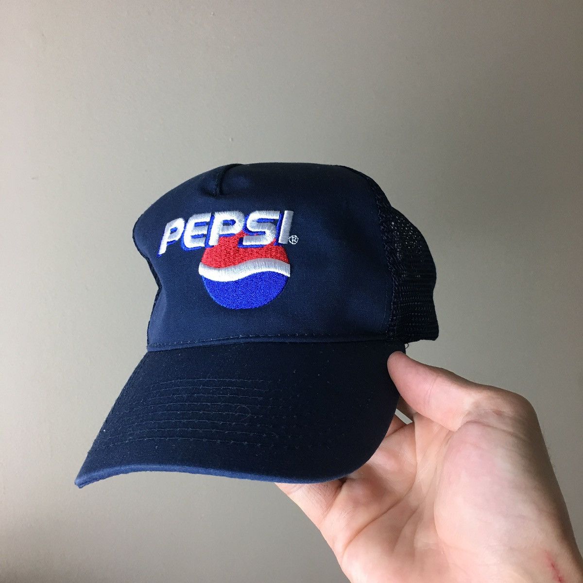 Pepsi × Vintage Vintage 90’s Pepsi Hat SnapBack Trucker Hat | Grailed