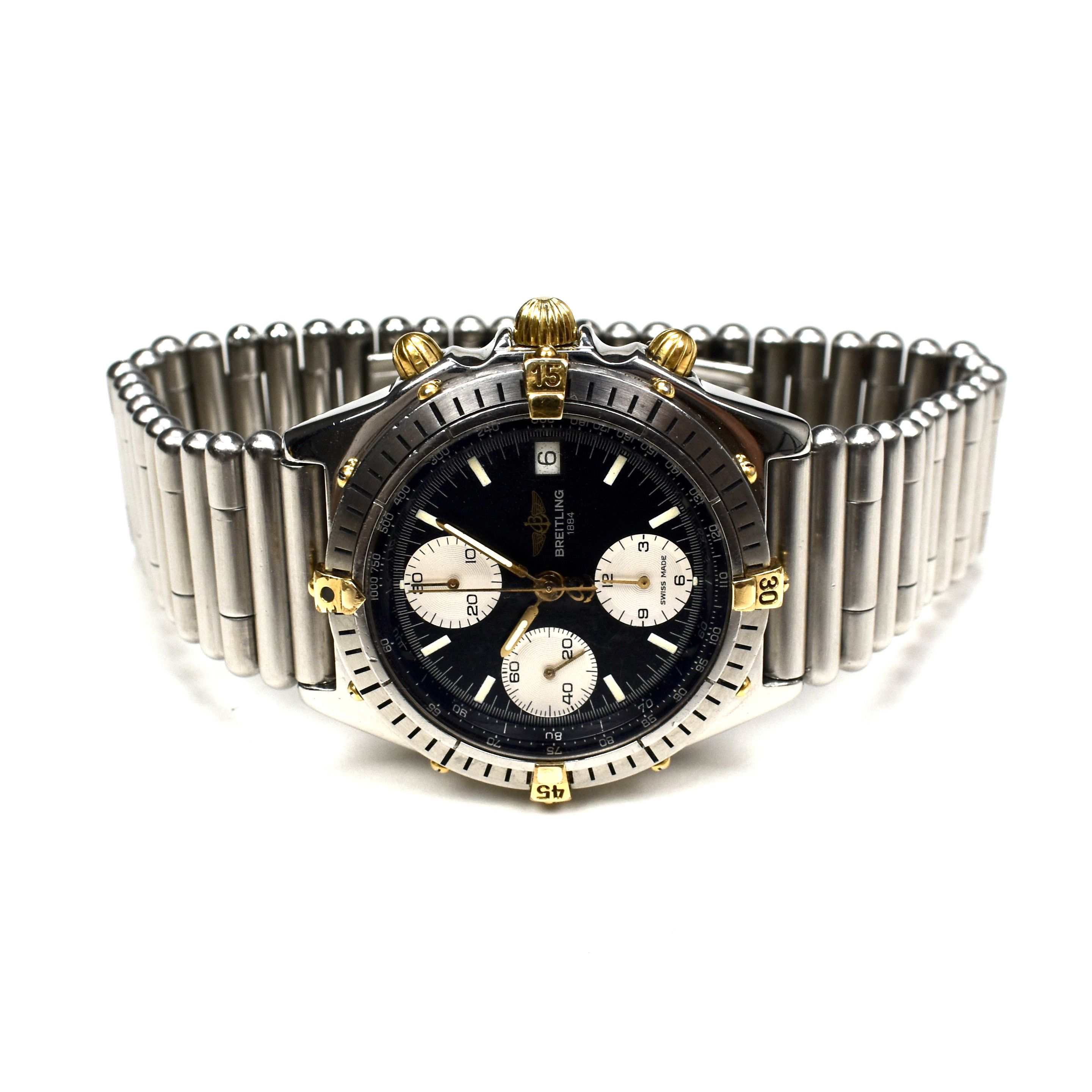 Breitling Breitling Chronomat SEINFELD Watch Reverse Panda B13047 | Grailed