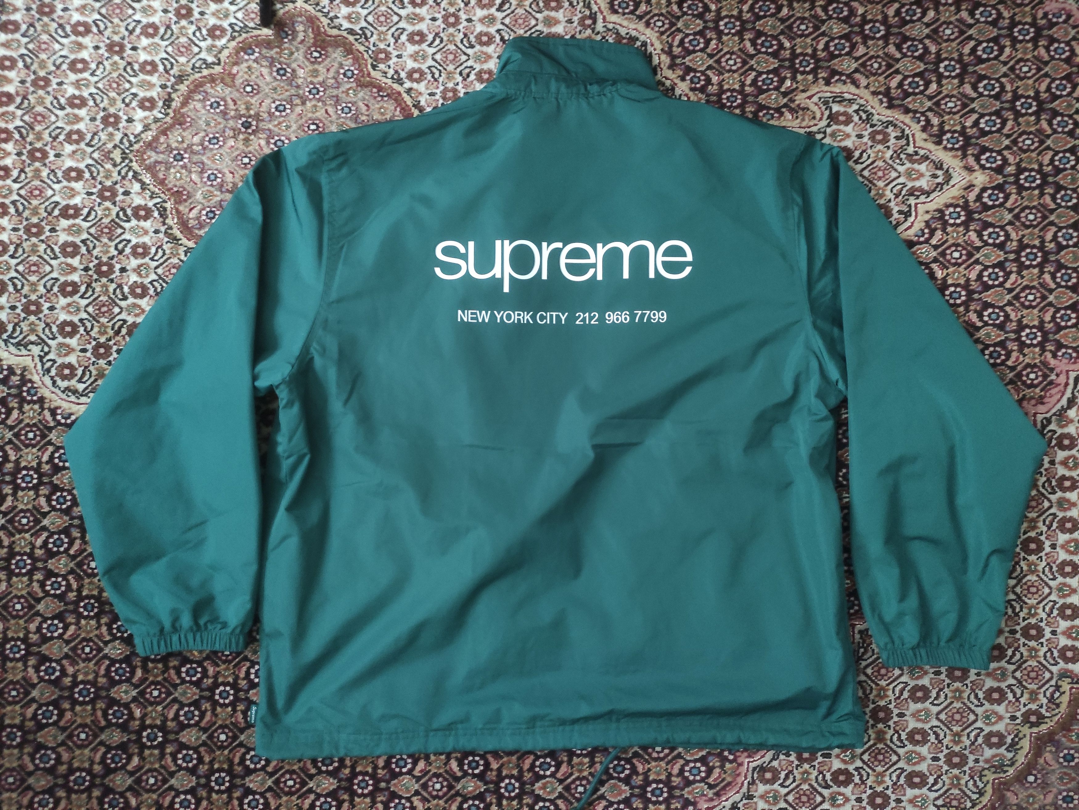 Supreme Supreme Coach Jacket Green | Grailed