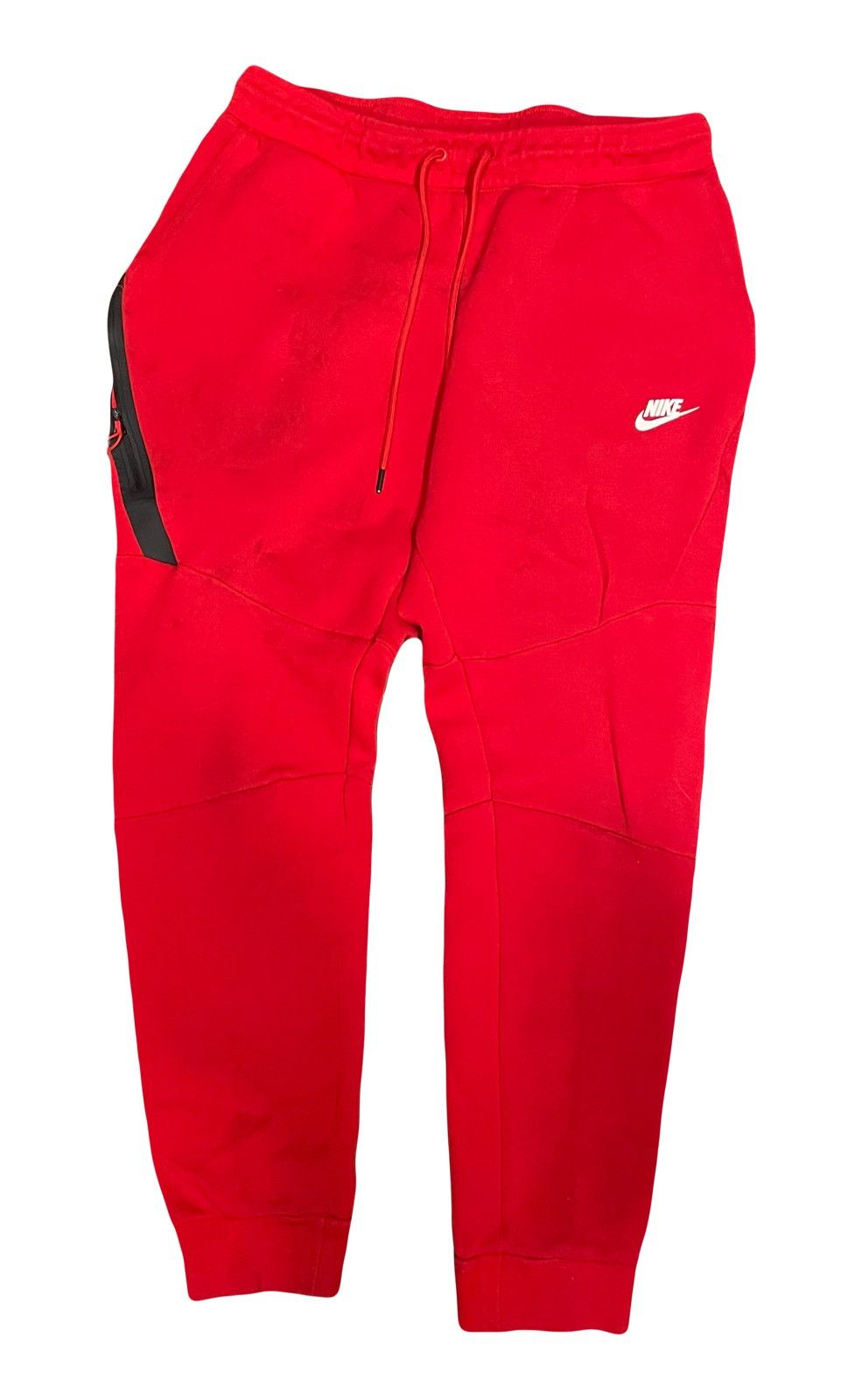 Designer × Nike × Streetwear Nike Tech Fleece Red Pants | Grailed