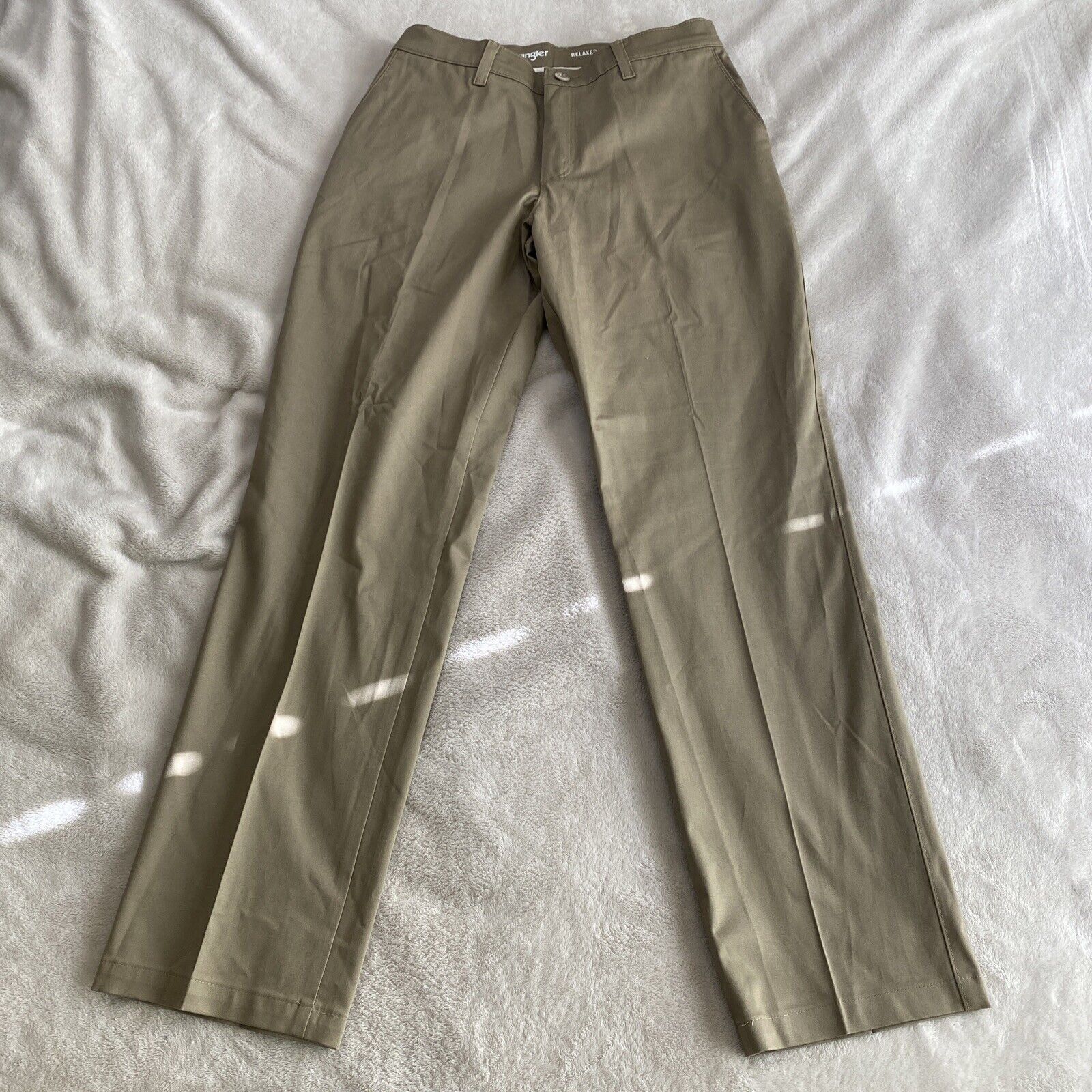 Wrangler Wrangler Riata 30 X 32 Classic Khaki Pant Pleated Front | Grailed