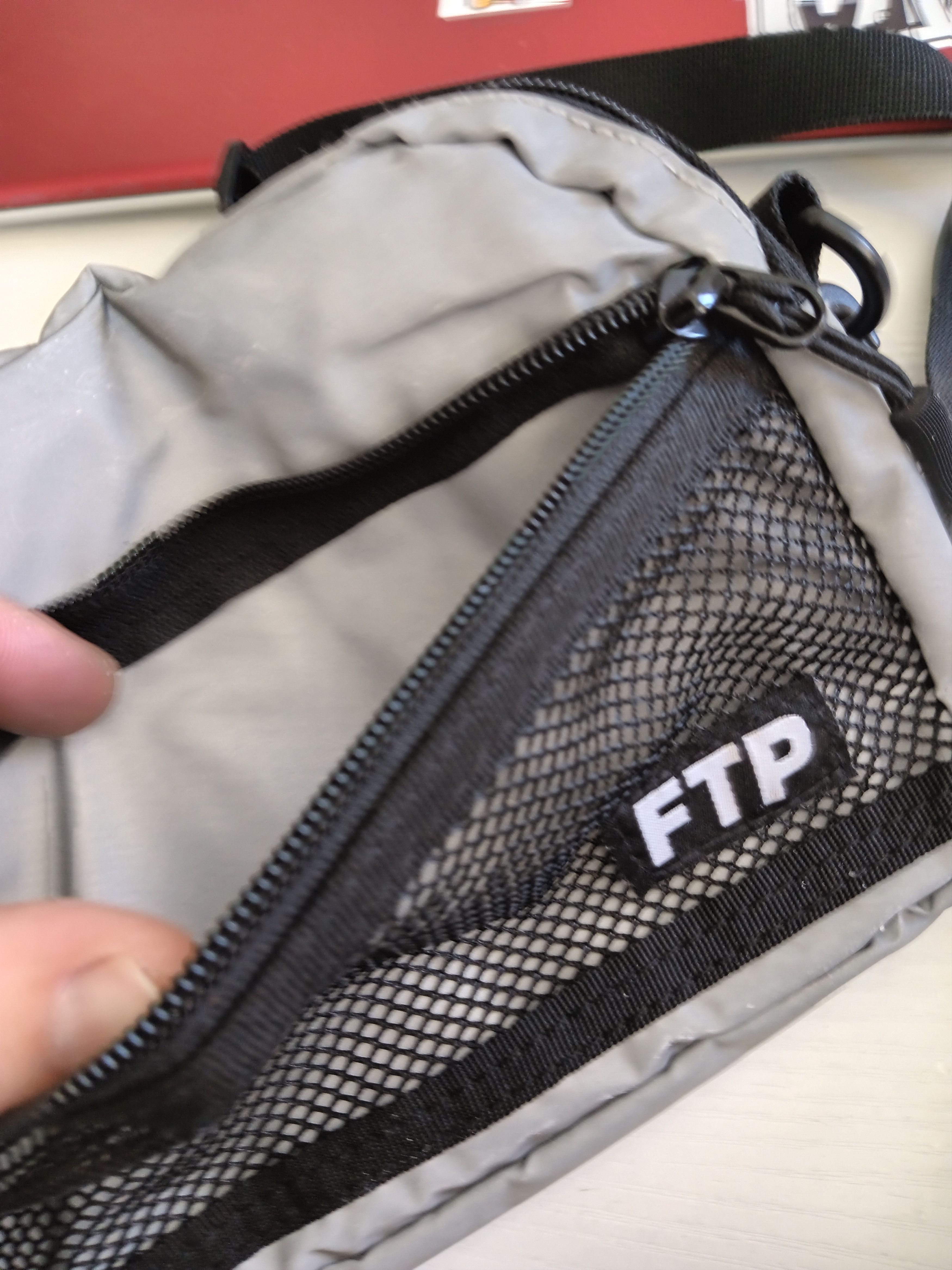 Fuck The Population Reflective Shoulder Bag | Grailed