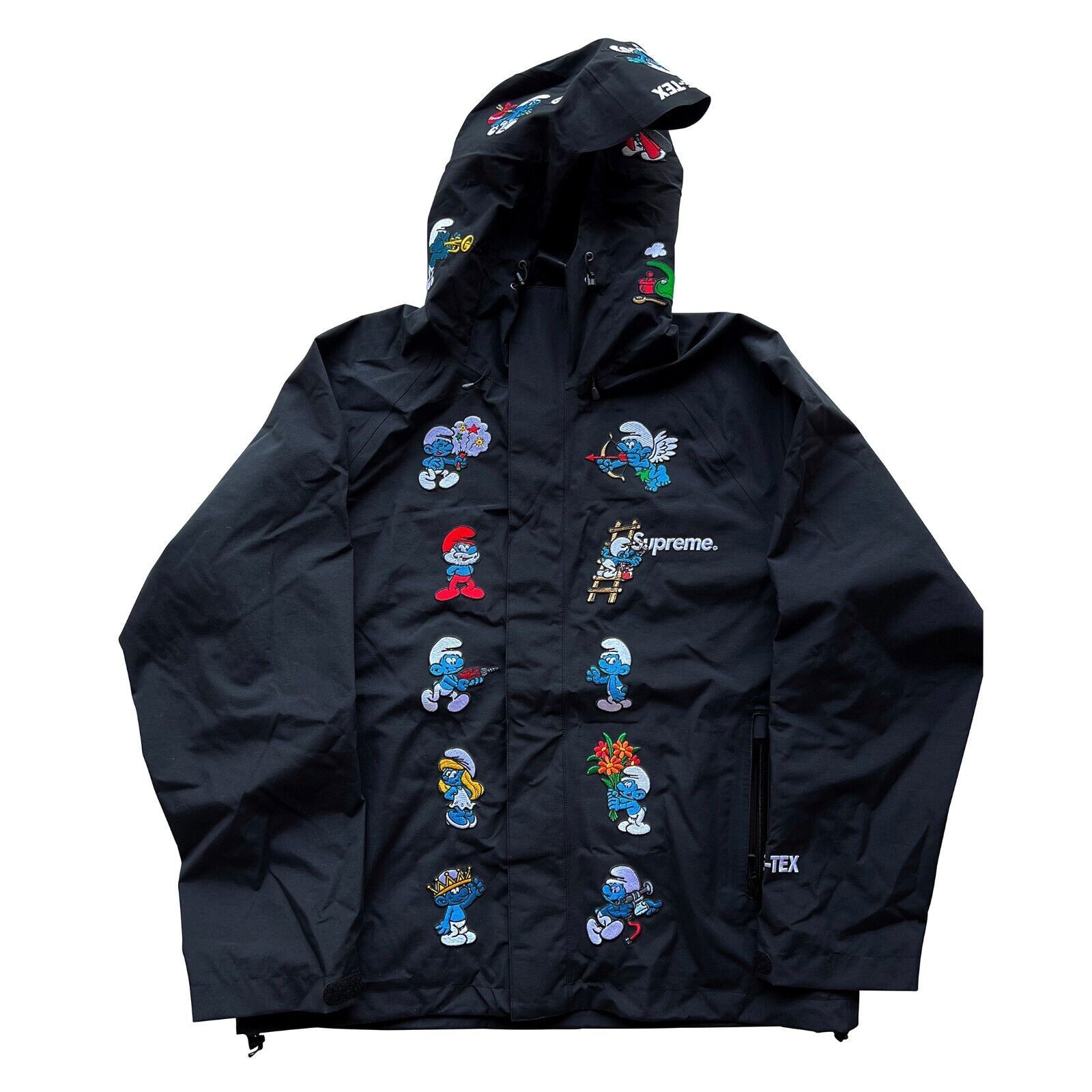 Supreme Supreme Shell Jacket Smurfs GORE-TEX (Authentic, Very Rare ...