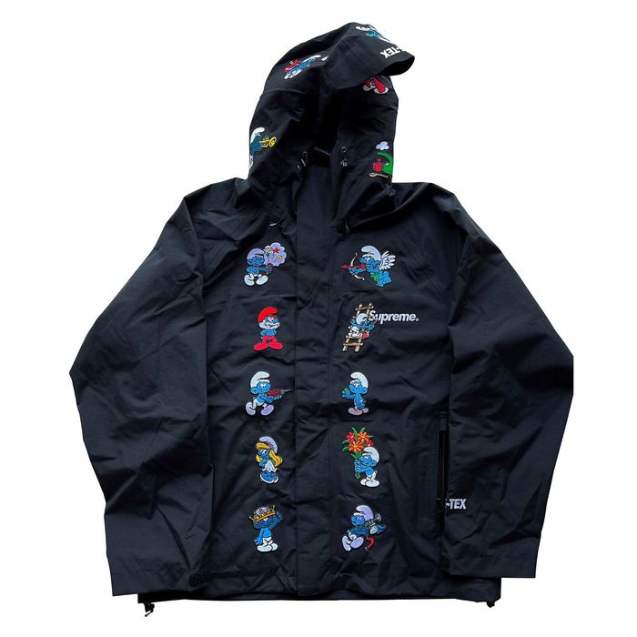Supreme Supreme Shell Jacket Smurfs GORE-TEX (Authentic, Very Rare ...