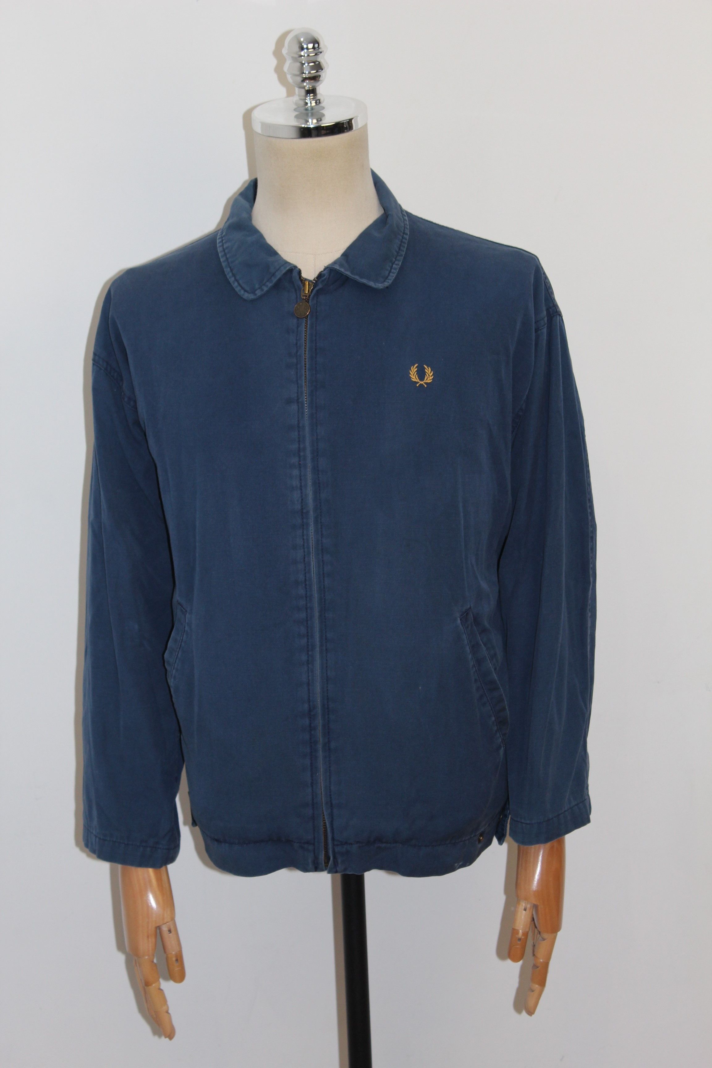 Fred Perry × Vintage Men's FRED PERRY Vintage 90s Bomber Style Jacket ...