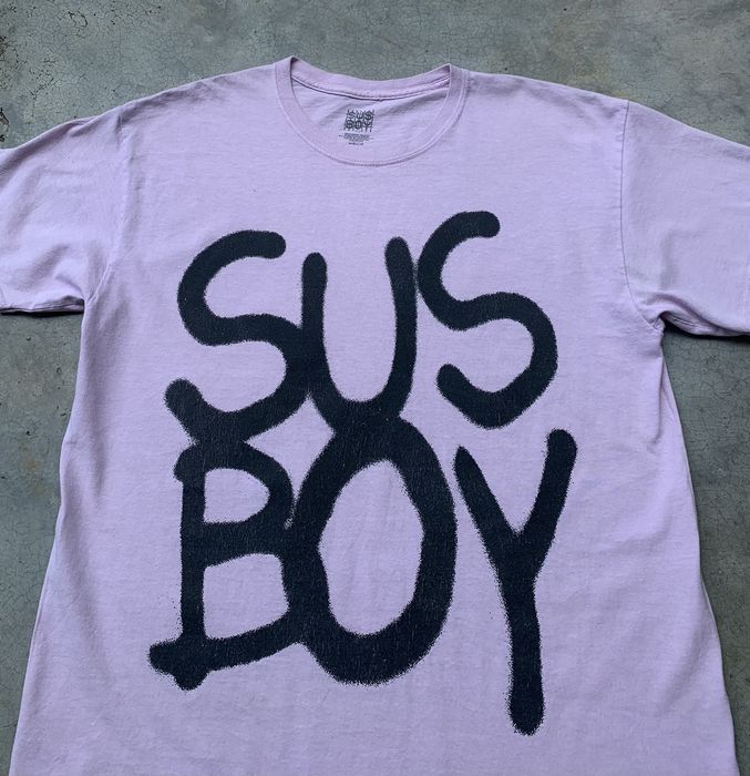Streetwear SUS BOY OG Sus Boy light pink t-shirt | Grailed