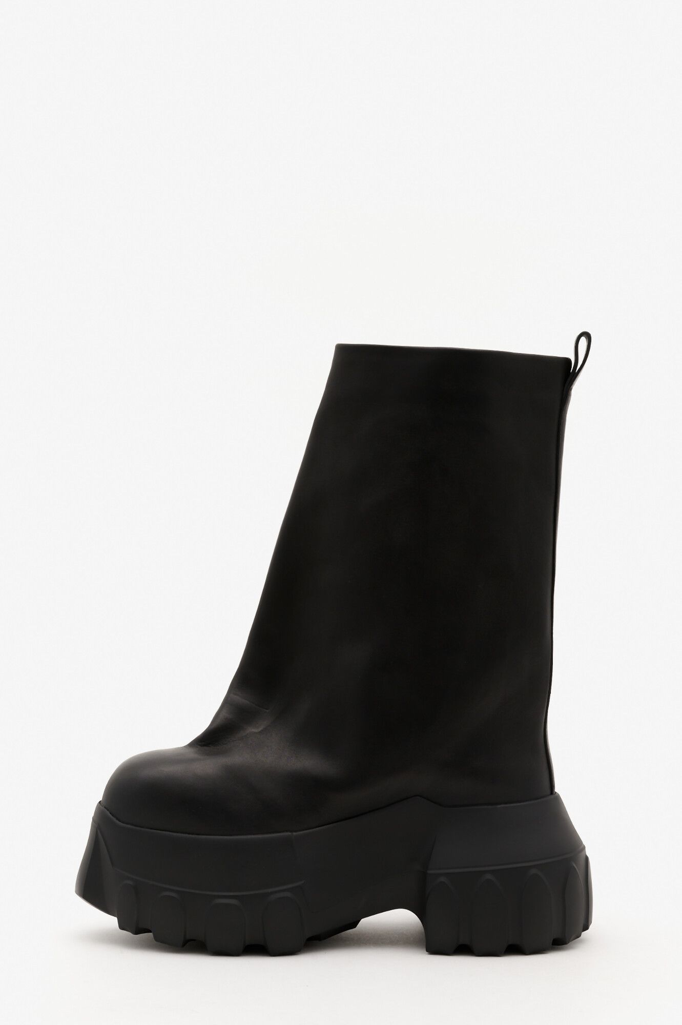 Rick Owens RICK OWENS Porterville Flared Mega Tractor Boots Rick Owens RICK OWENS Porterville Flared Mega Tractor Boots
