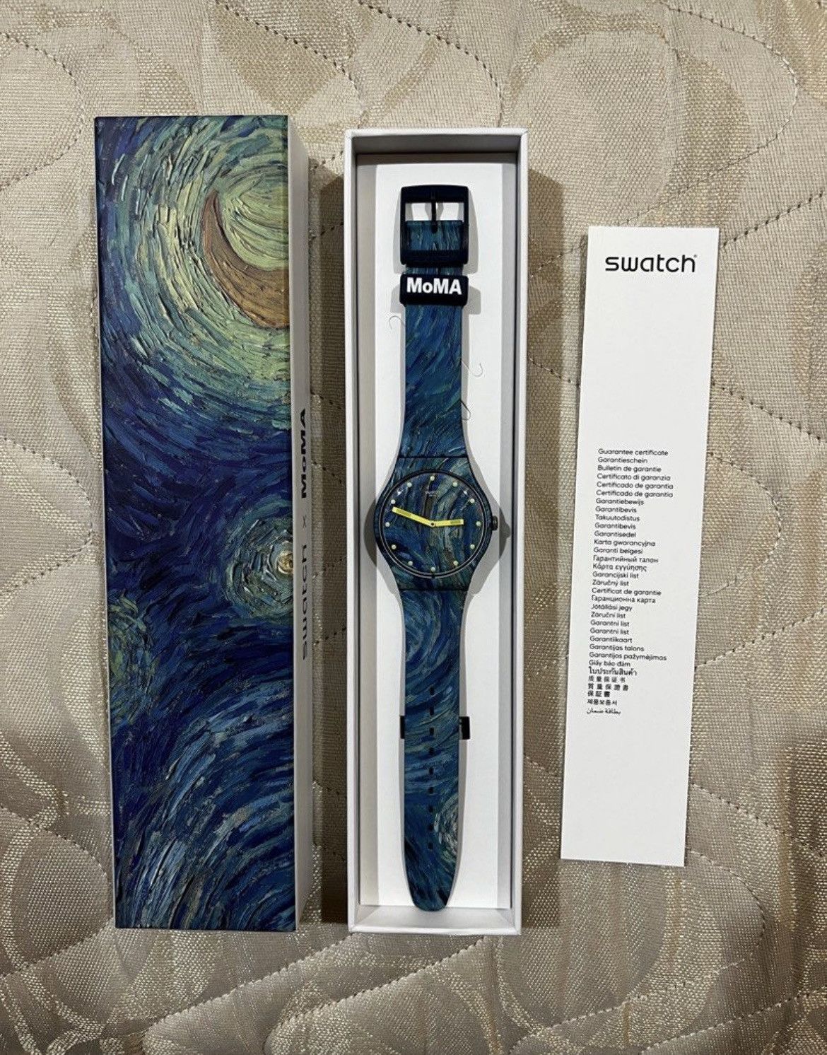 Moma Swatch x moMA THE STARRY NIGHT BY VINCENT VAN GOGH | Grailed