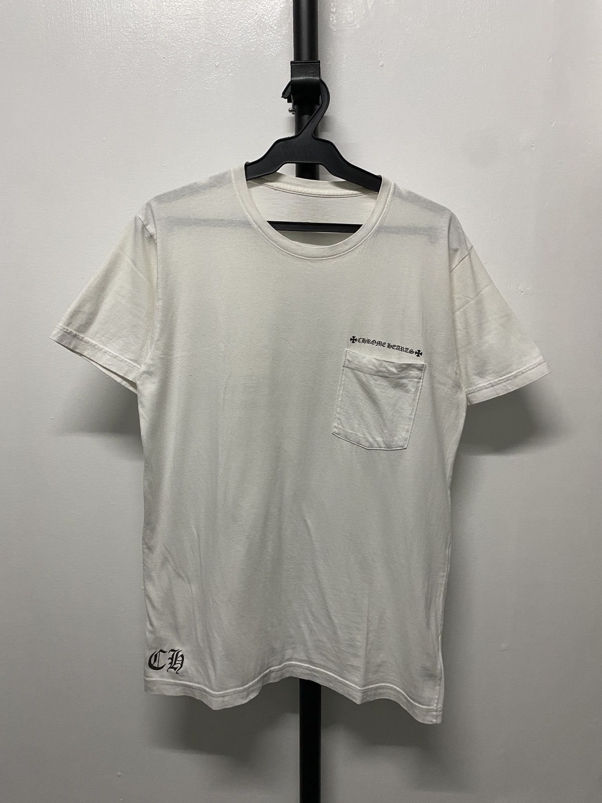 Chrome Hearts Chrome hearts raining crosses pocket tee | Grailed