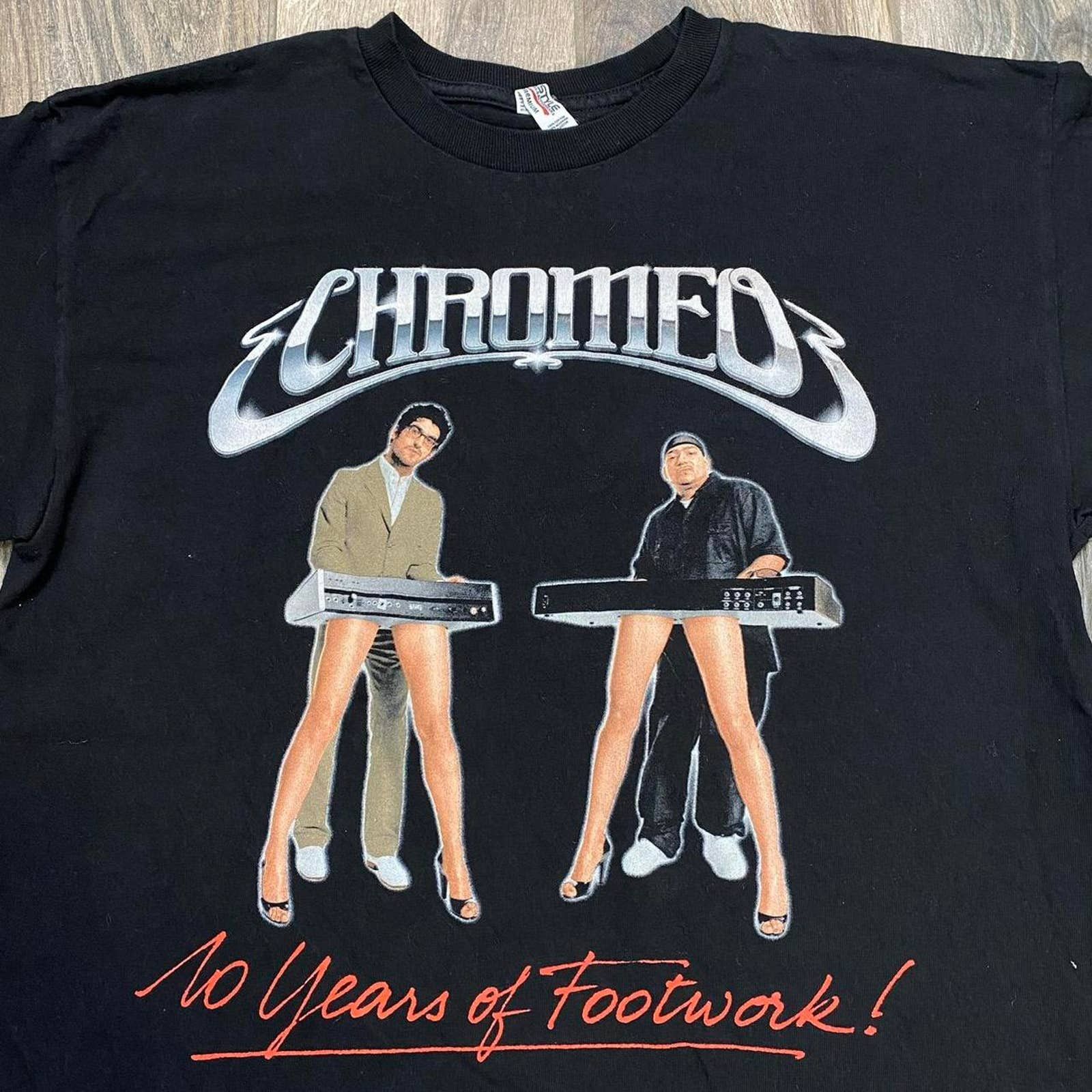 Band Tees × Other Chromeo no years of footwork | Grailed