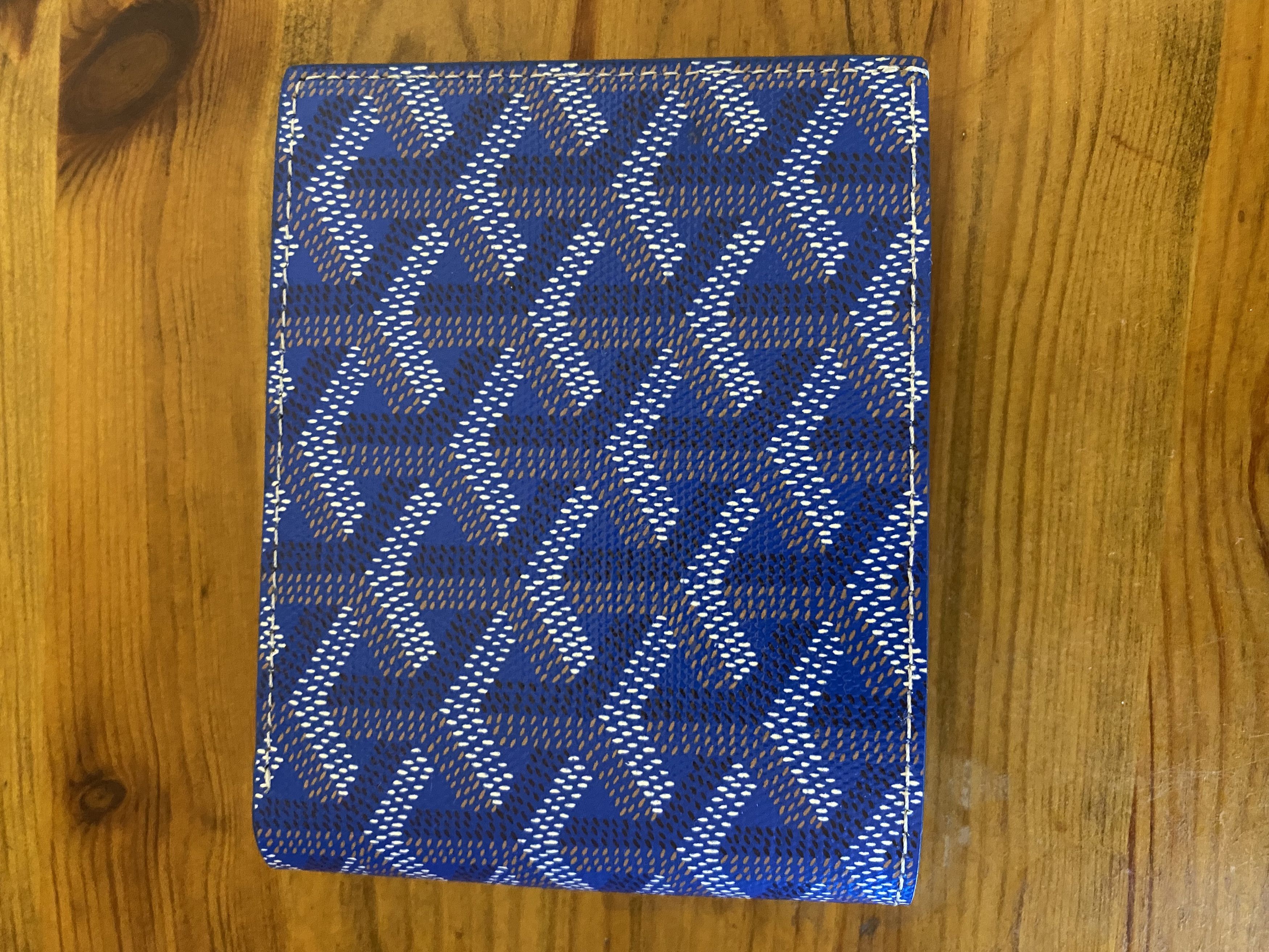 Goyard Blue Goyard Victoire Wallet | Grailed