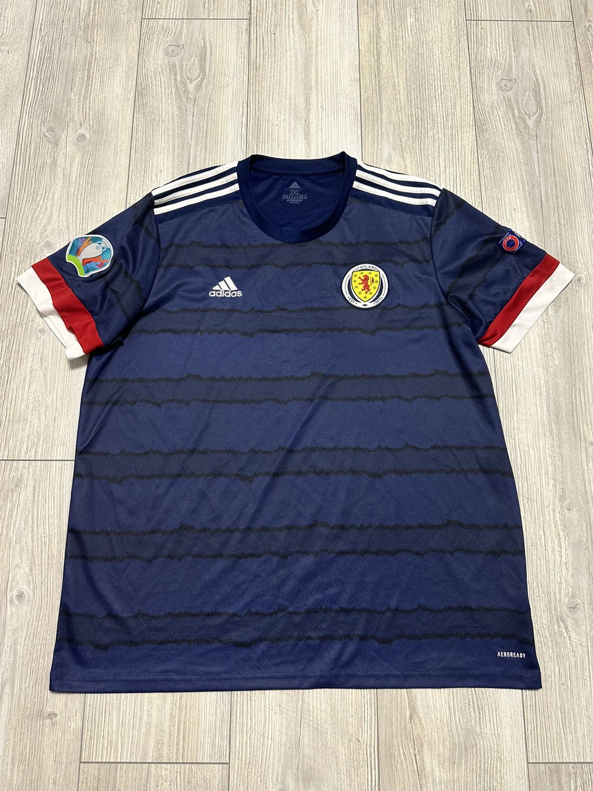 Adidas Adidas Scotland Home Jersey Euro 2020 Respect Patches | Grailed