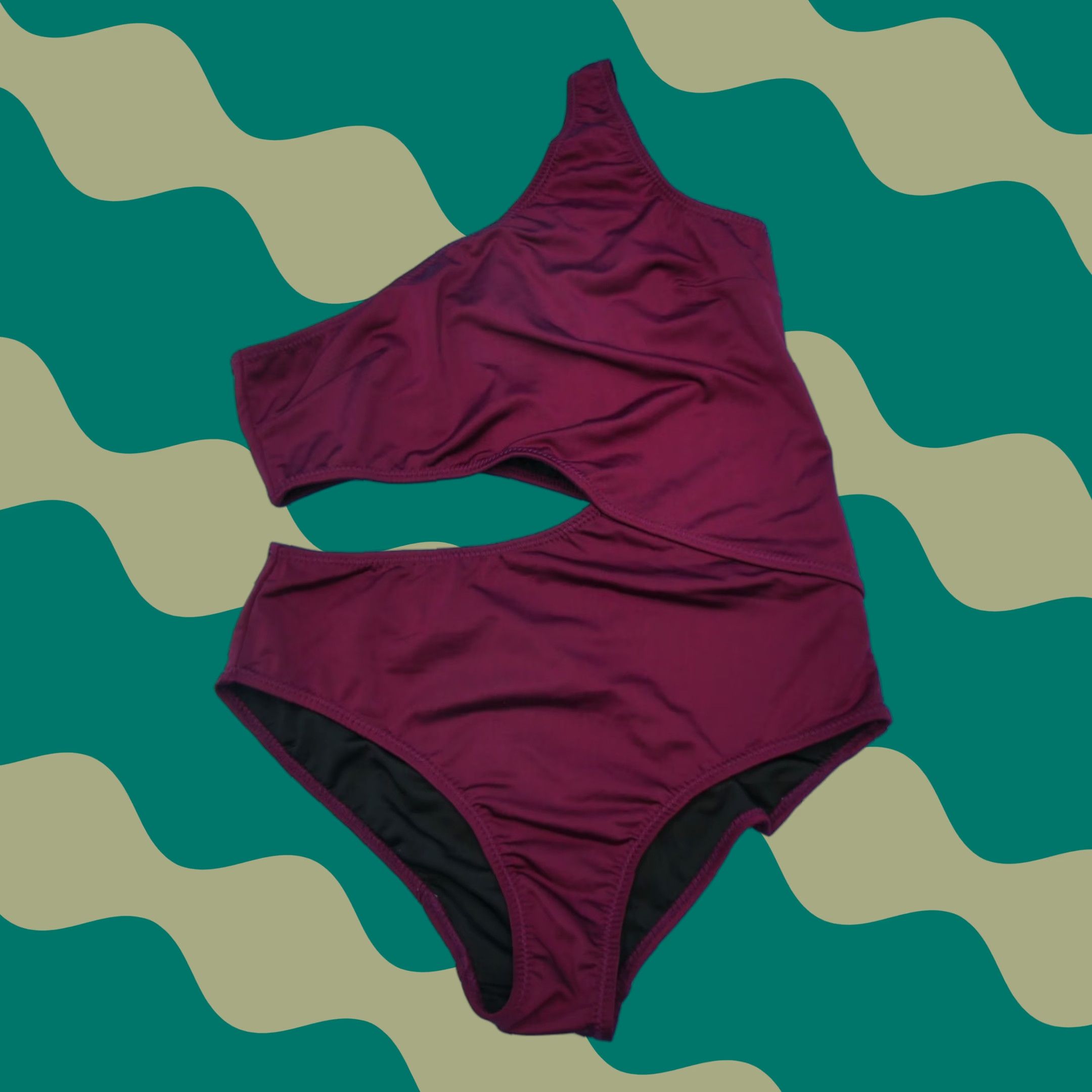 Vintage B Fyne One Piece Swimsuit Purple L Regular Women | Grailed