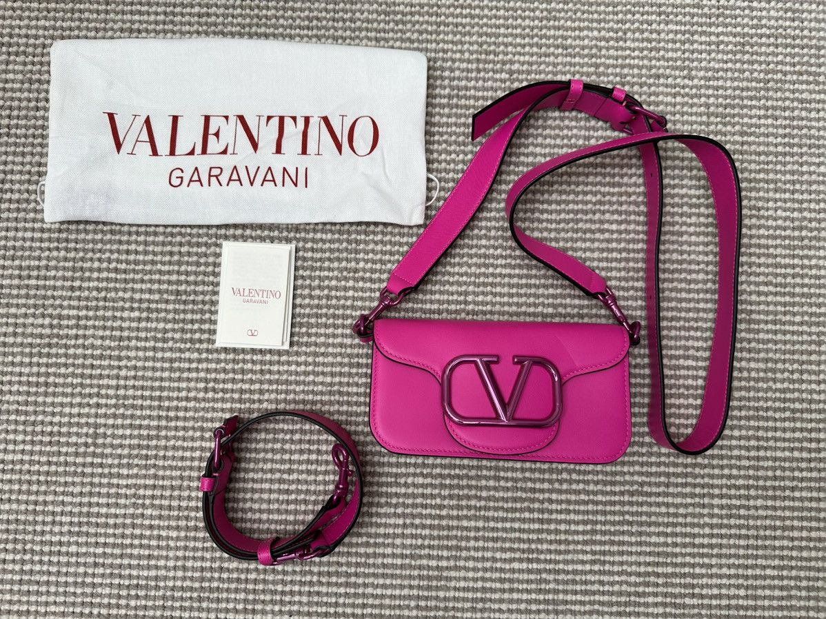 Valentino Mini Loco Crossbody Bag in Pink | Grailed