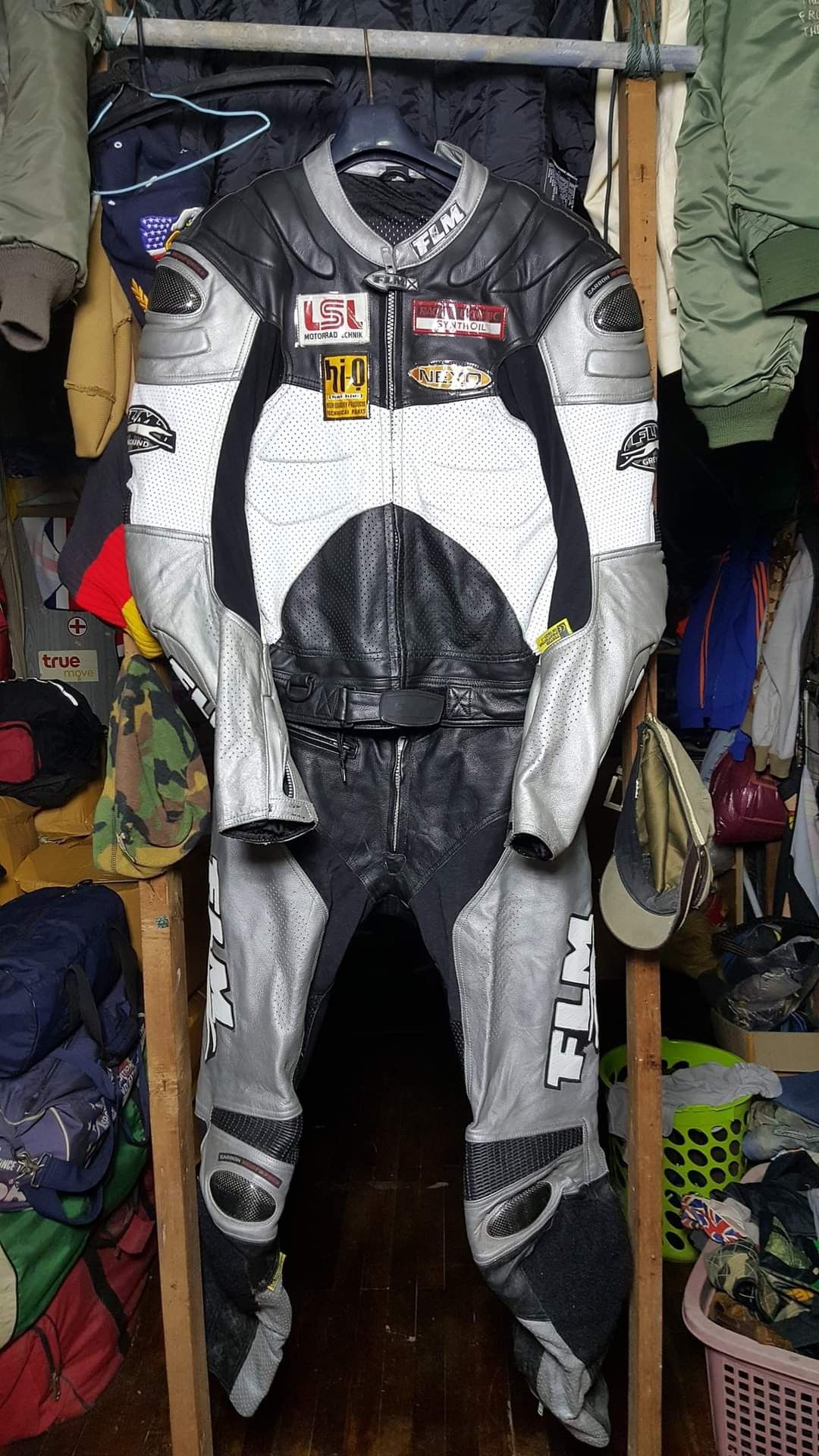 Vanson Leathers FLM Race suit Carbon profes Sional motorcycle | Grailed