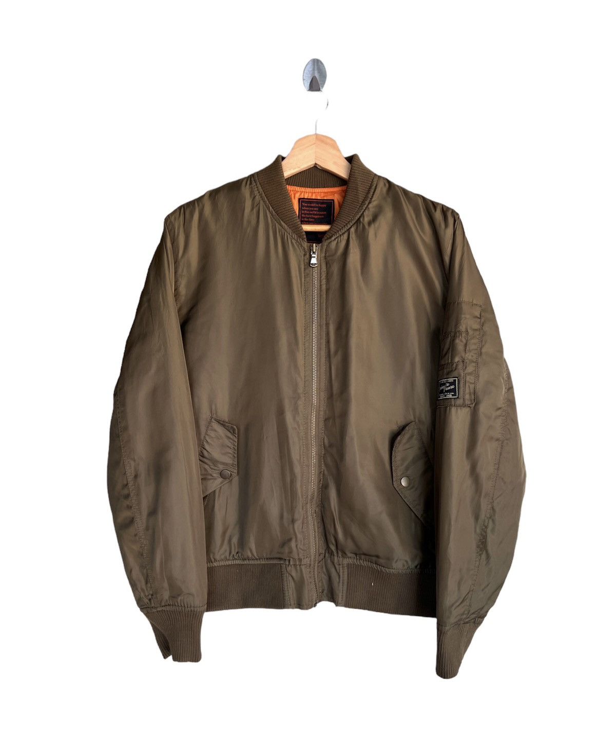 Japanese Brand Japanese Brand Private Pause Military Style Bomber ...