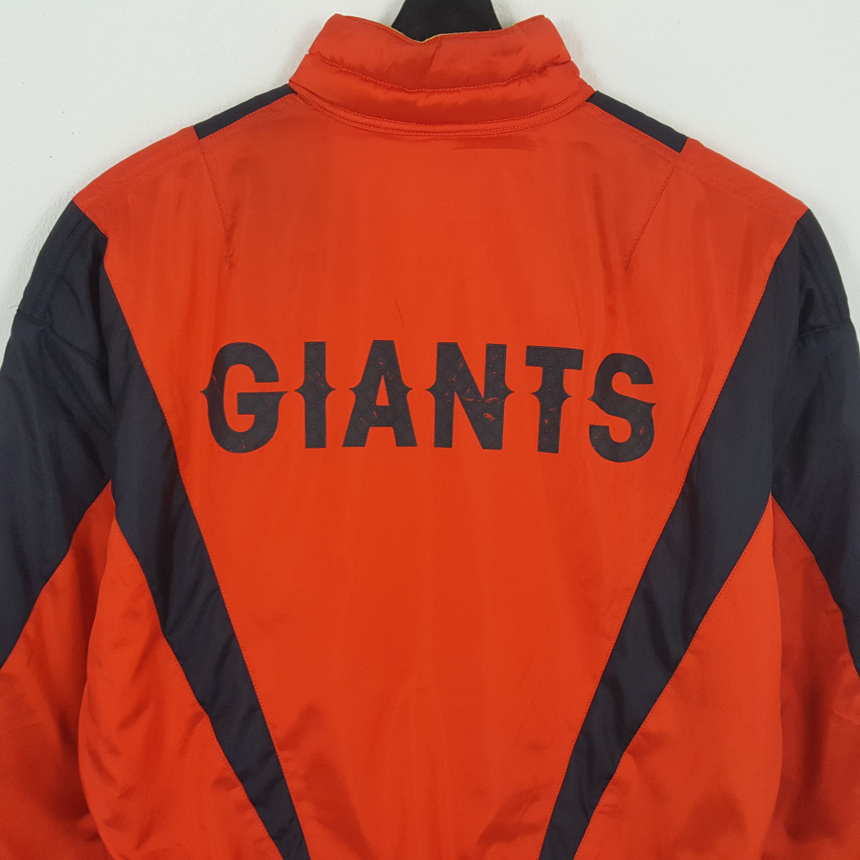 Asics × Giant × Vintage GIANTS By Junko Koshino Big Spellout Design Jacket | Grailed