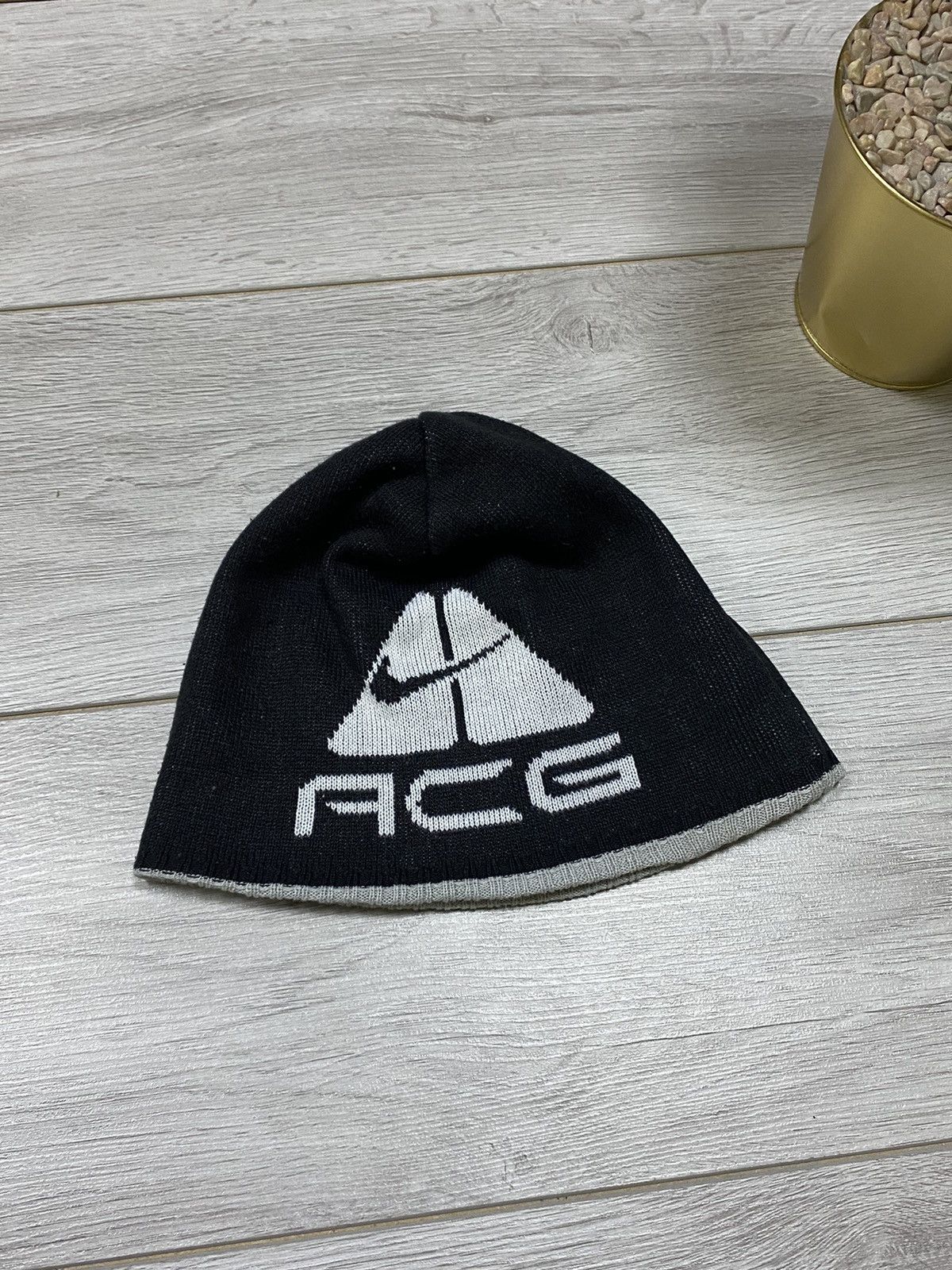 Nike ACG × Vintage Nike ACG big logo double side reversible hat | Grailed