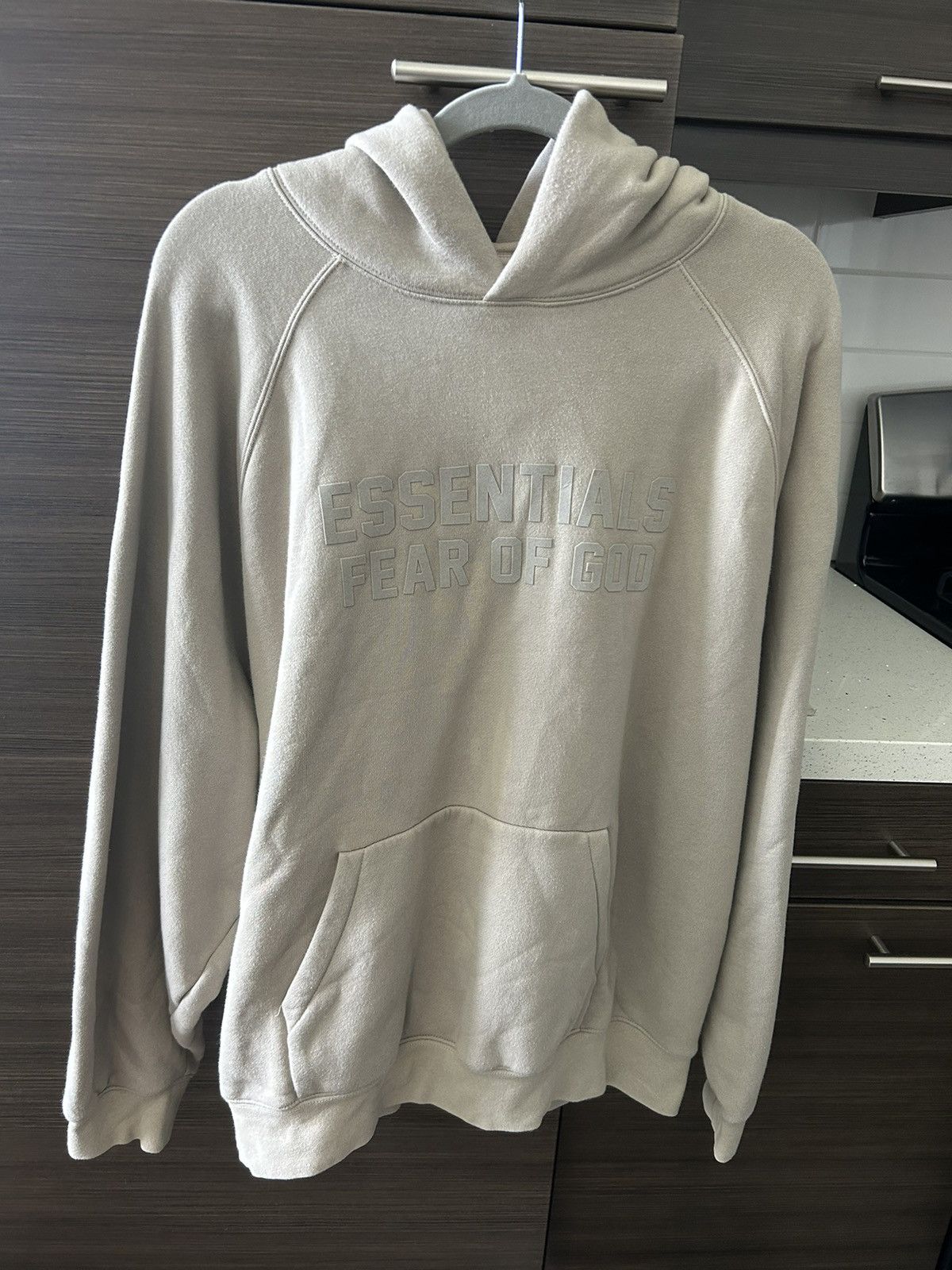 Fear of God Fear of God Essentials smoke hoodie XL | Grailed