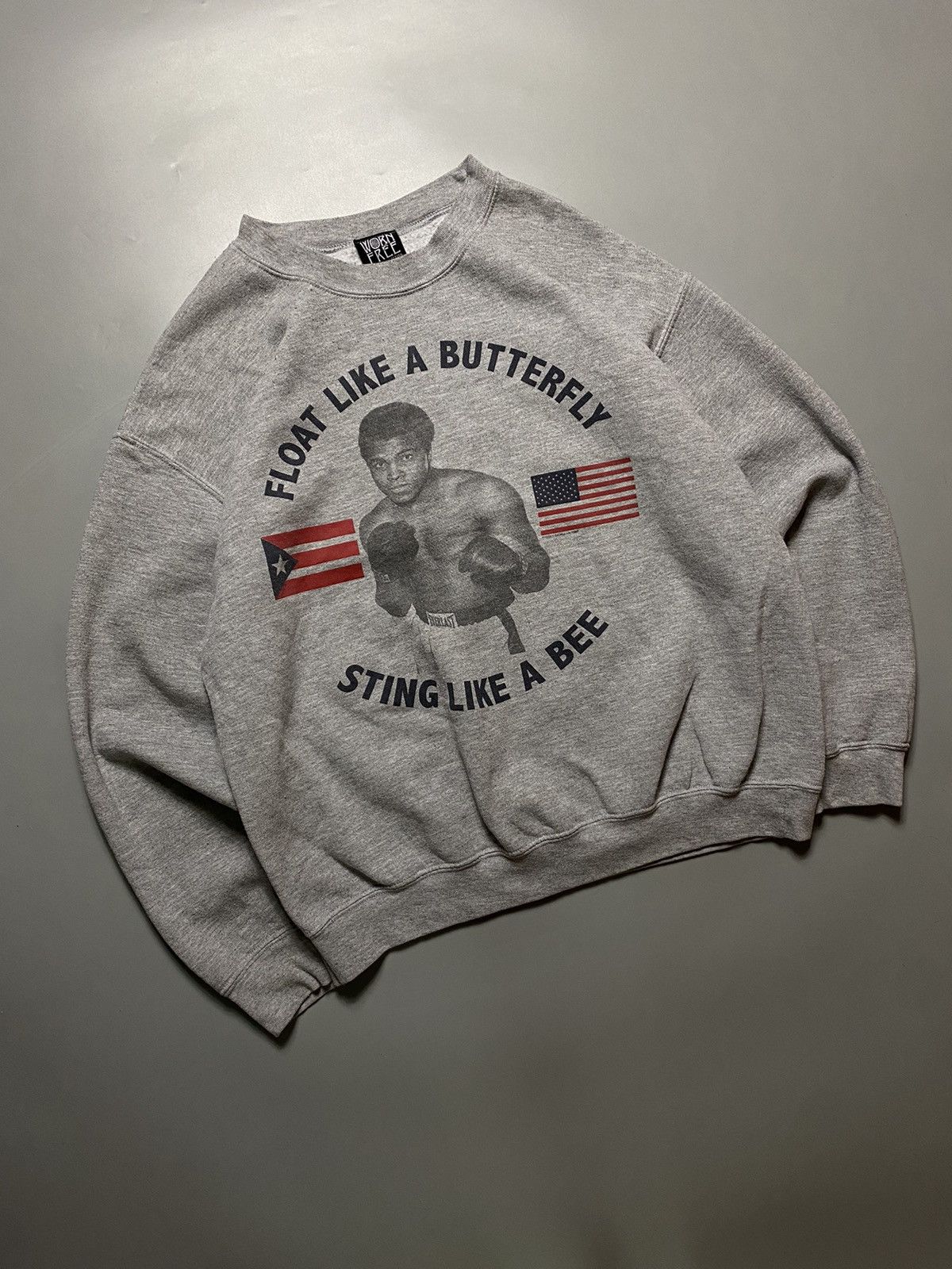 Vintage RARE! Muhammad Ali Boxing legend sweatshirt 90s | Grailed