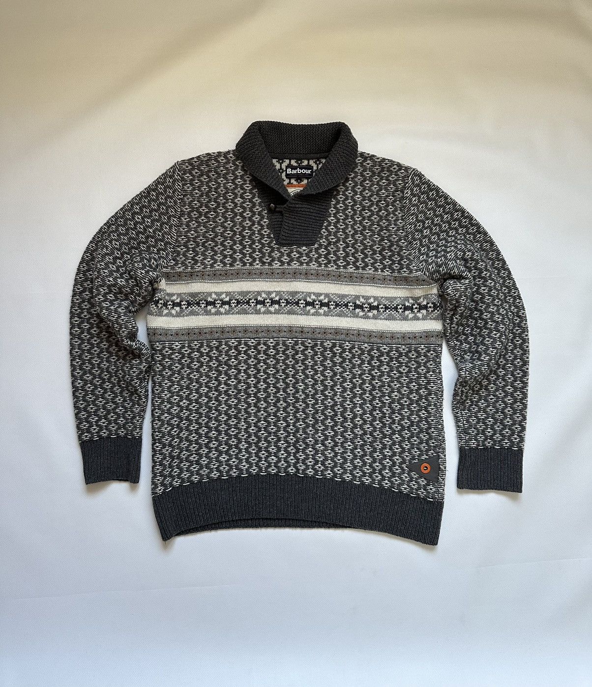 Barbour Barbour Mens Multicolor Wool Pullover Sweater | Grailed