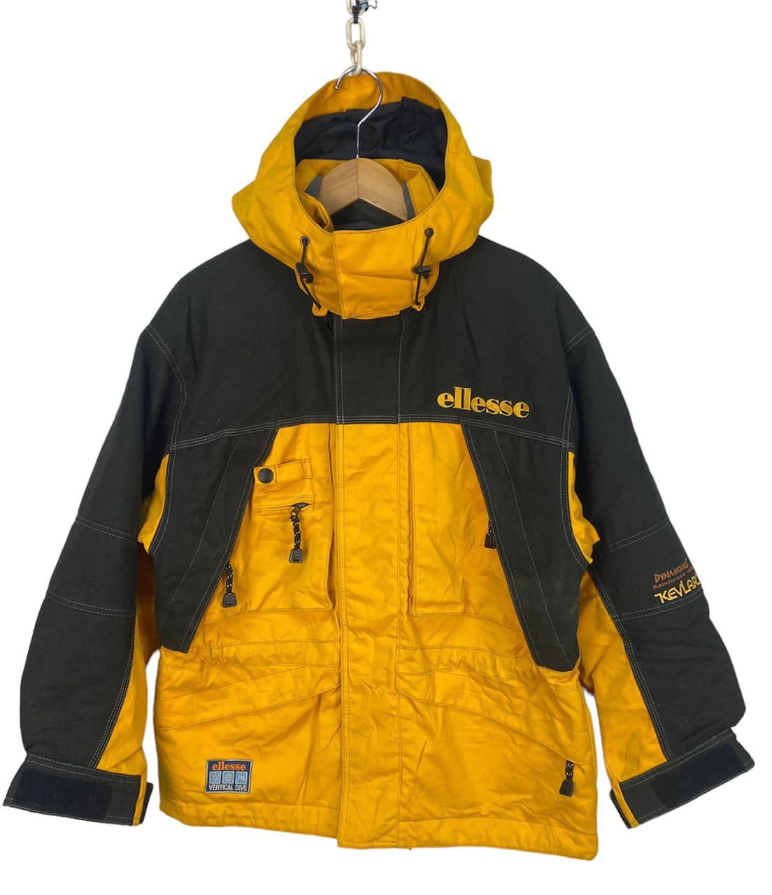 Ellesse × Vintage × Winter Session Vintage elless vertical vibe jacket ...