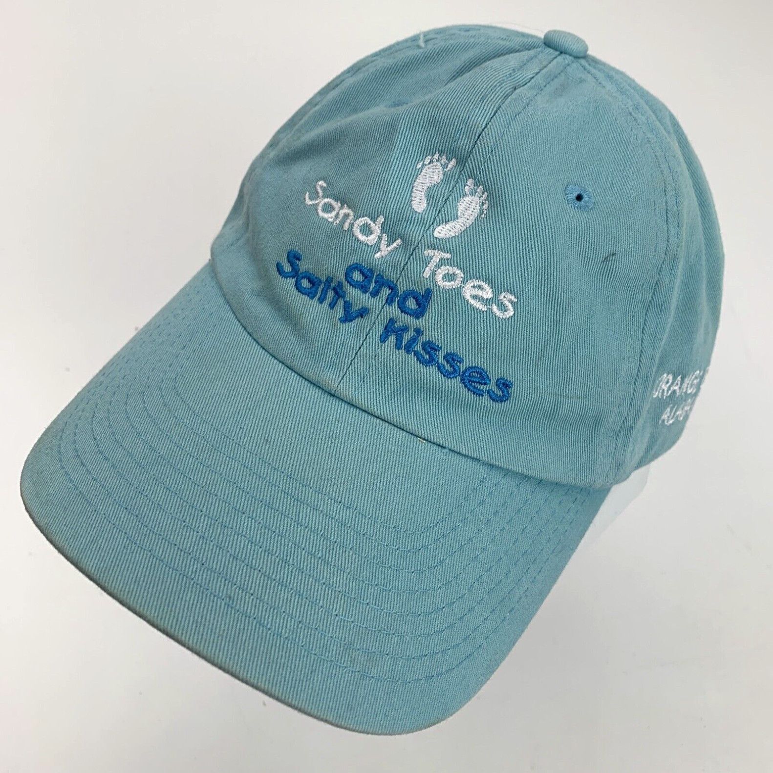 Bally Sandy Toes and Salty Kisses Ball Cap Hat Adjustable Baseball ...