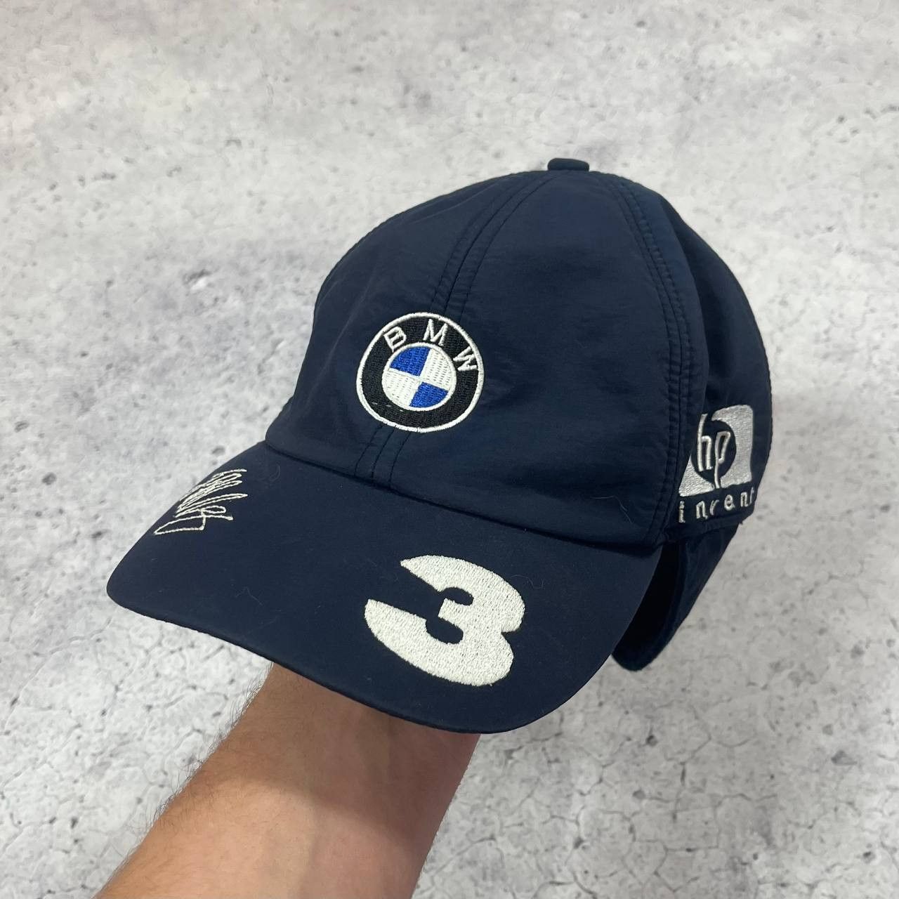 BMW BMW Williams F1 Juan Pablo Montoya Ears Fleece Cap Vintage | Grailed