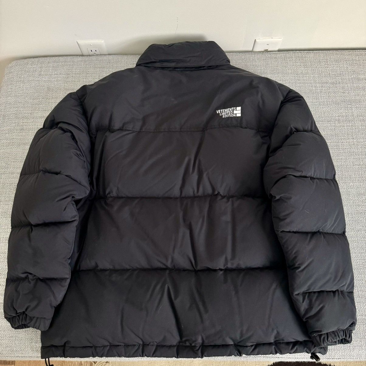 Vetements Vetements Limited Edition The North Face Down Puffer Jacket ...