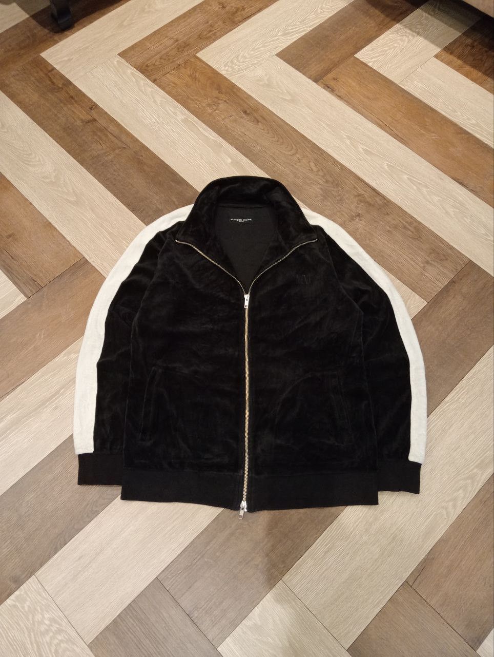 Number (N)ine NUMBER NINE JAPAN VELOUR FLEECE JACKET | Grailed