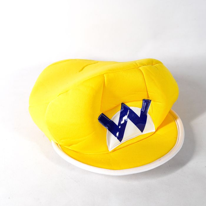 Other Yellow Wario Hat Cap Super Mario Bros Brothers Hat | Grailed