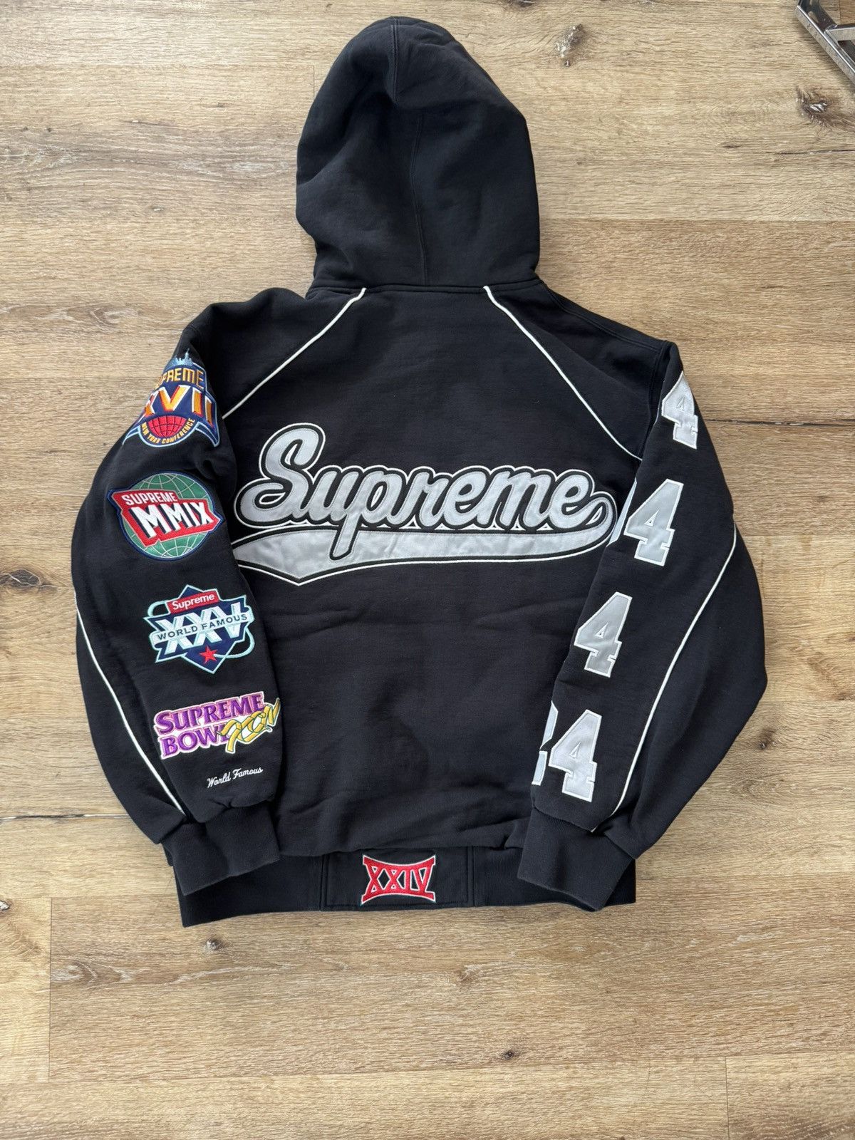 Supreme Supreme Playoffs Zip Up Hooded Sweatshirt | Grailed