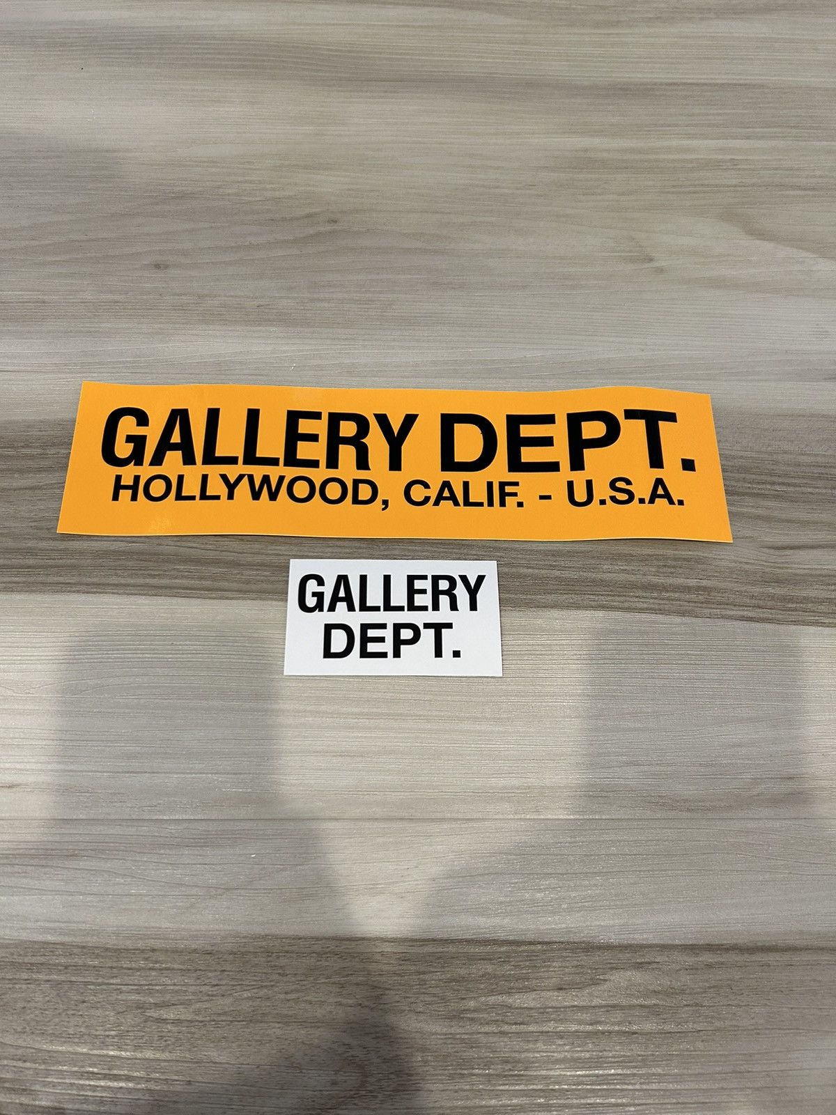 Gallery Dept. Gallery Dept Stickers x 2 | Grailed