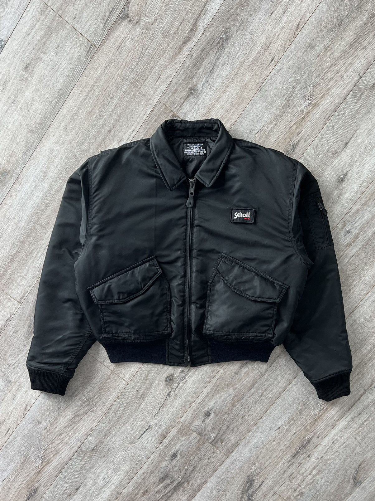 Japanese Brand × Schott × Vintage Vintage Schott CWU Flight Bomber ...