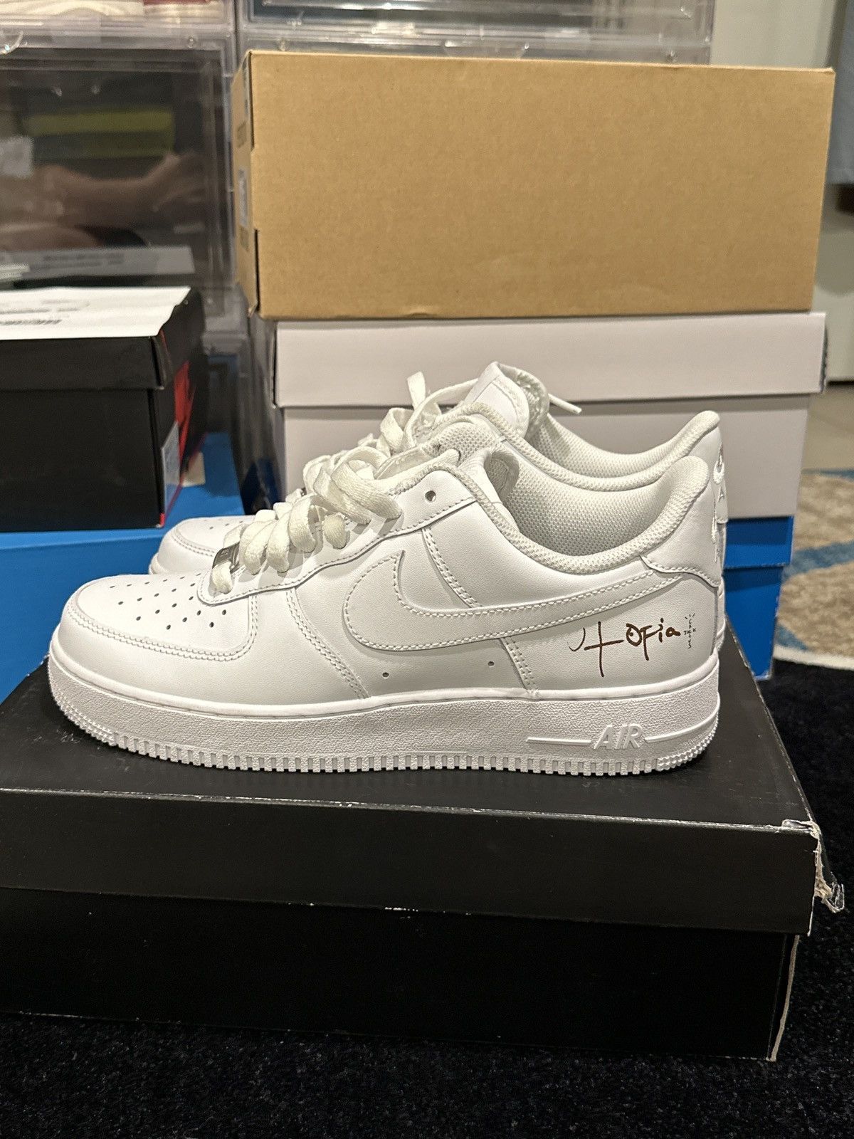 Nike Nike Air Force 1 x Travis Scott utopia | Grailed