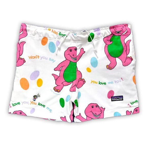 Vintage Vintage 1993 Barney Reworked Bennygonia Shorts UNISEX | Grailed