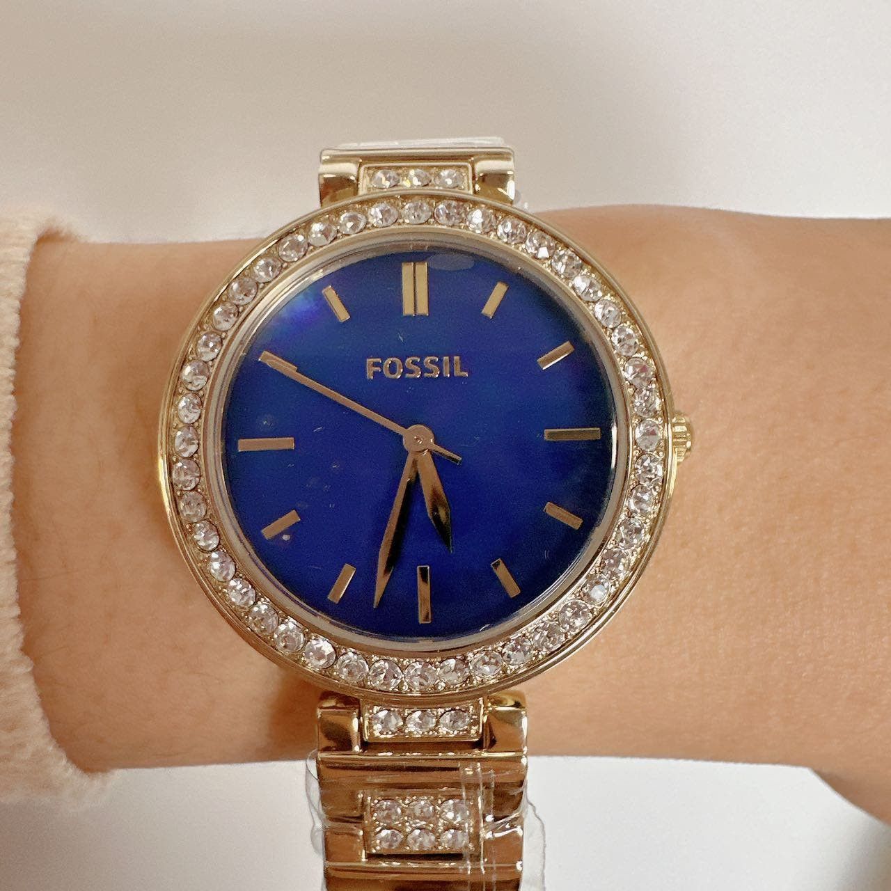Fossil Fossil BQ3924 Karli Three-Hand Gold-Tone Stainless Steel | Grailed