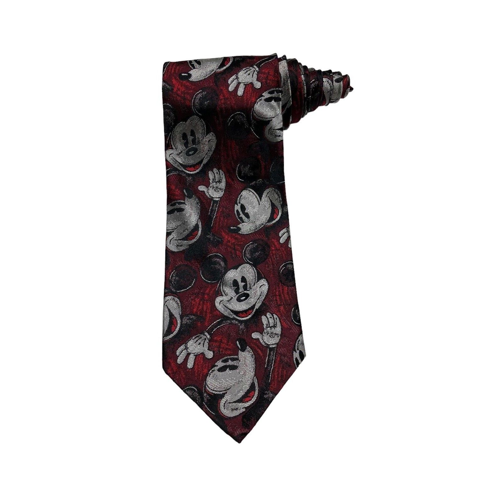 Disney Disney Mickey and Co Atlas Design Mickey Mouse Necktie | Grailed