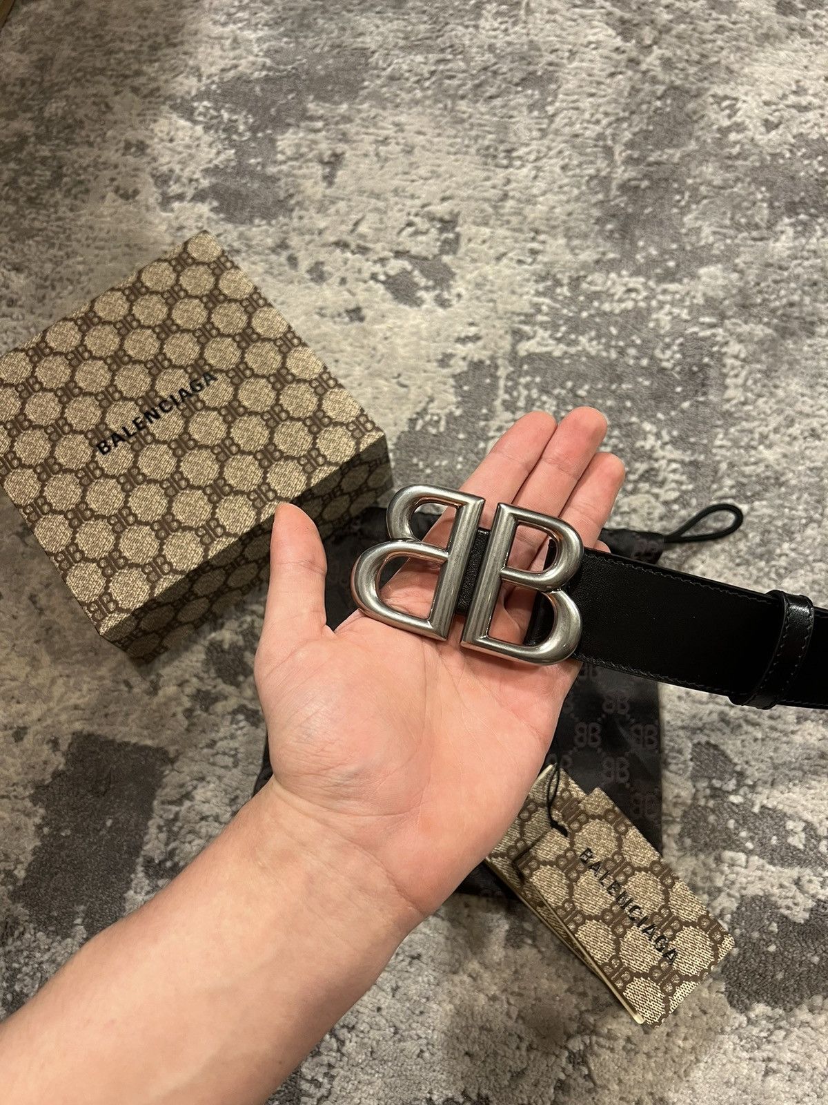 Gucci Balenciaga x Gucci Hacker Project Belt | Grailed
